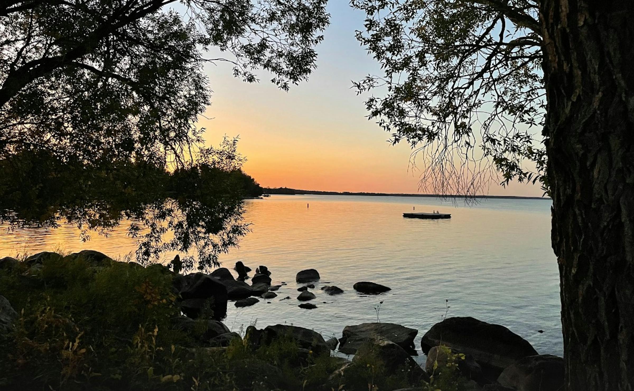 Woman dies after pontoon crash on northern Minnesota's Leech Lake
