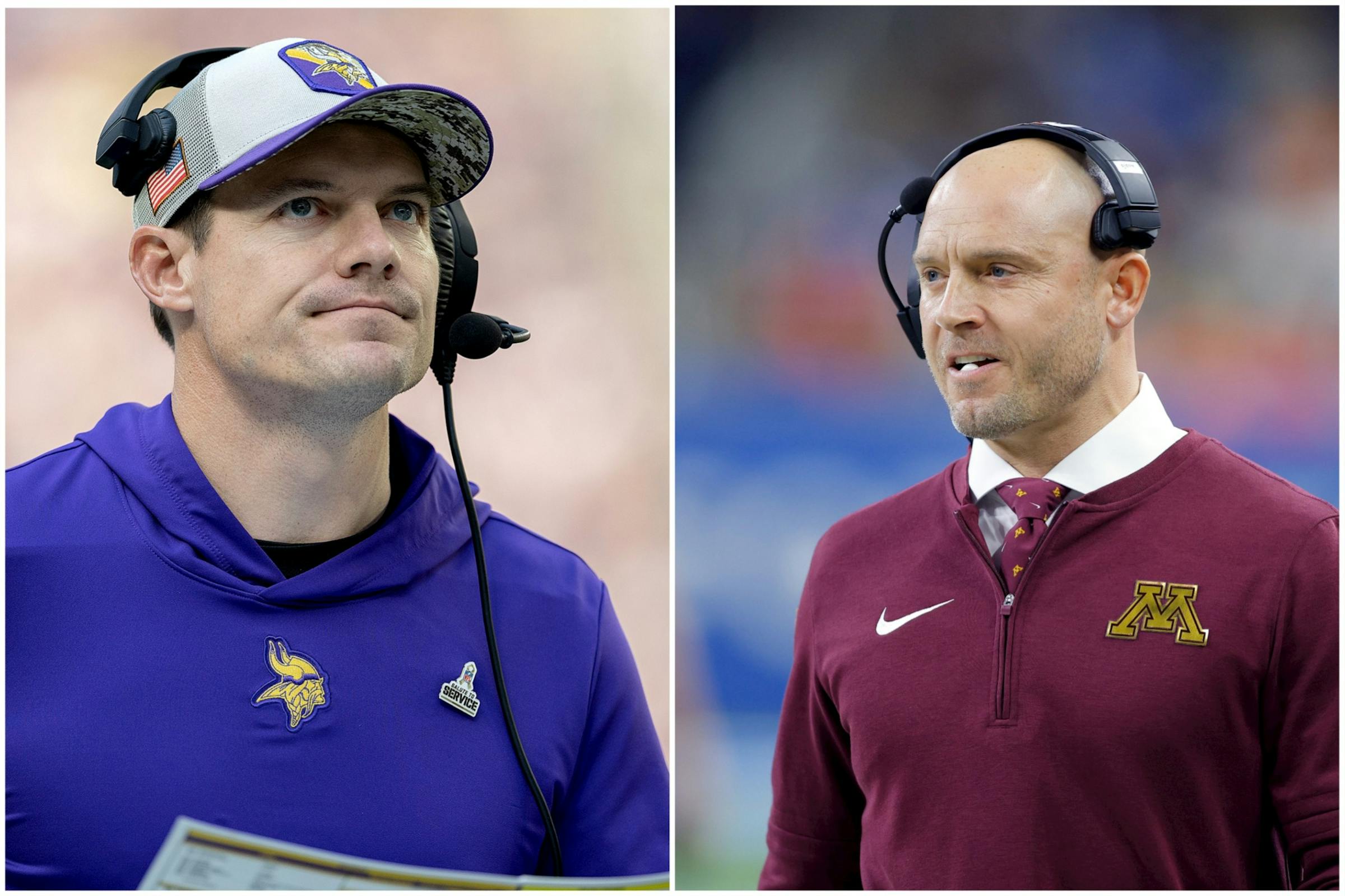 Which coach could be on the hottest seat? P.J. Fleck or Kevin O’Connell.