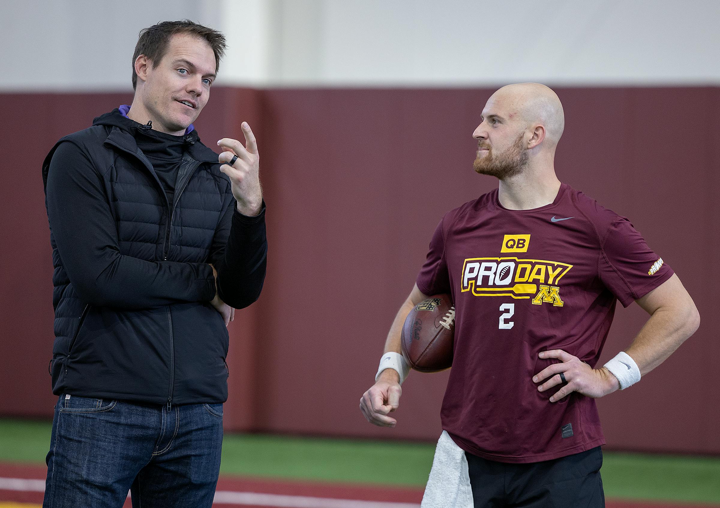 Vikings sign former Gophers quarterback Tanner Morgan to practice squad