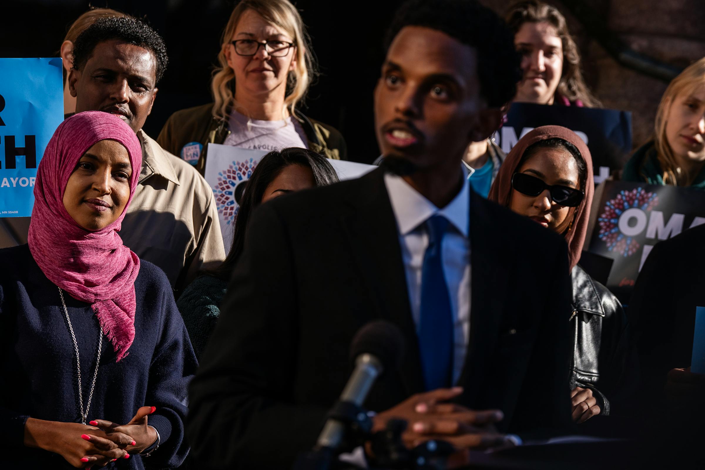 Rep. Ilhan Omar endorses Omar Fateh for Minneapolis mayor