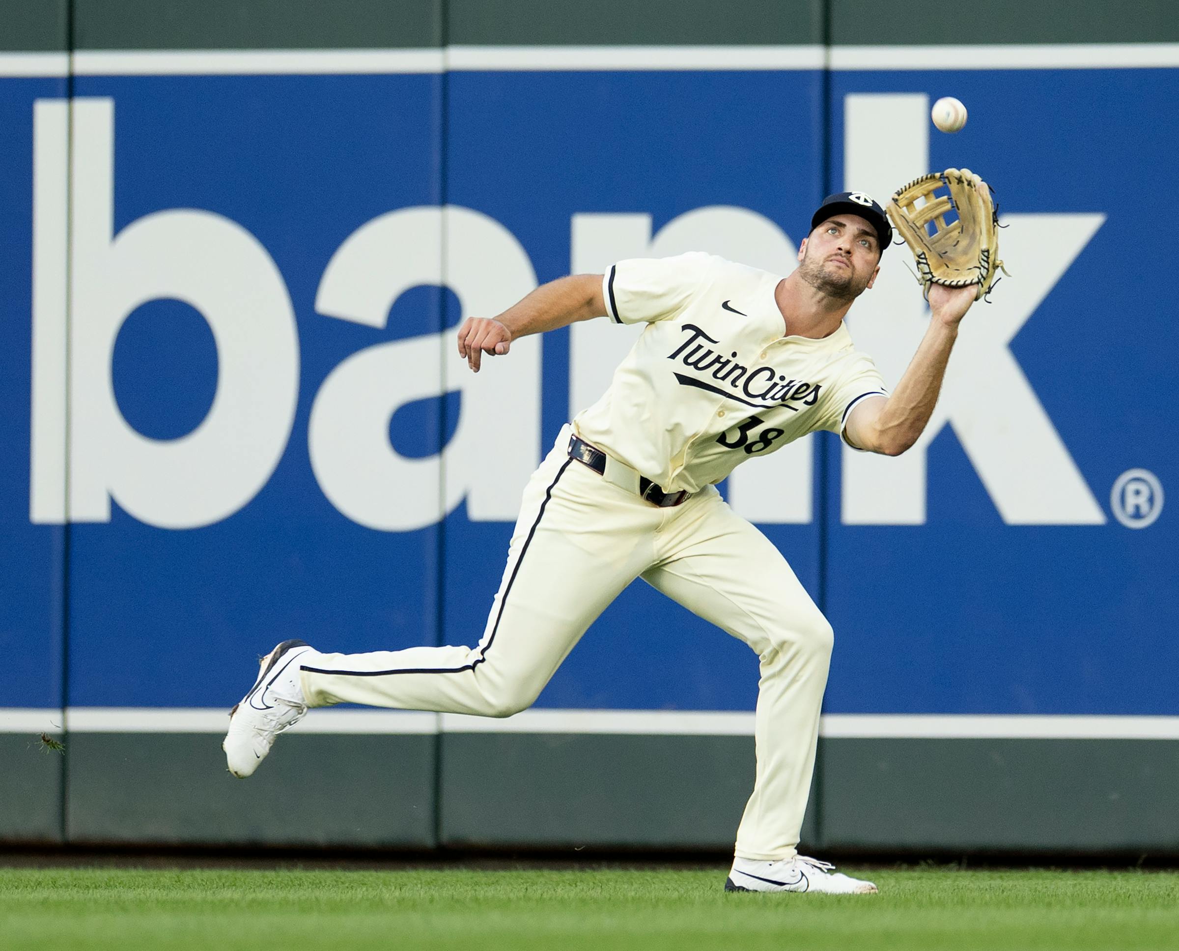 Matt Wallner’s laser throw from right field keeps Twins out of trouble