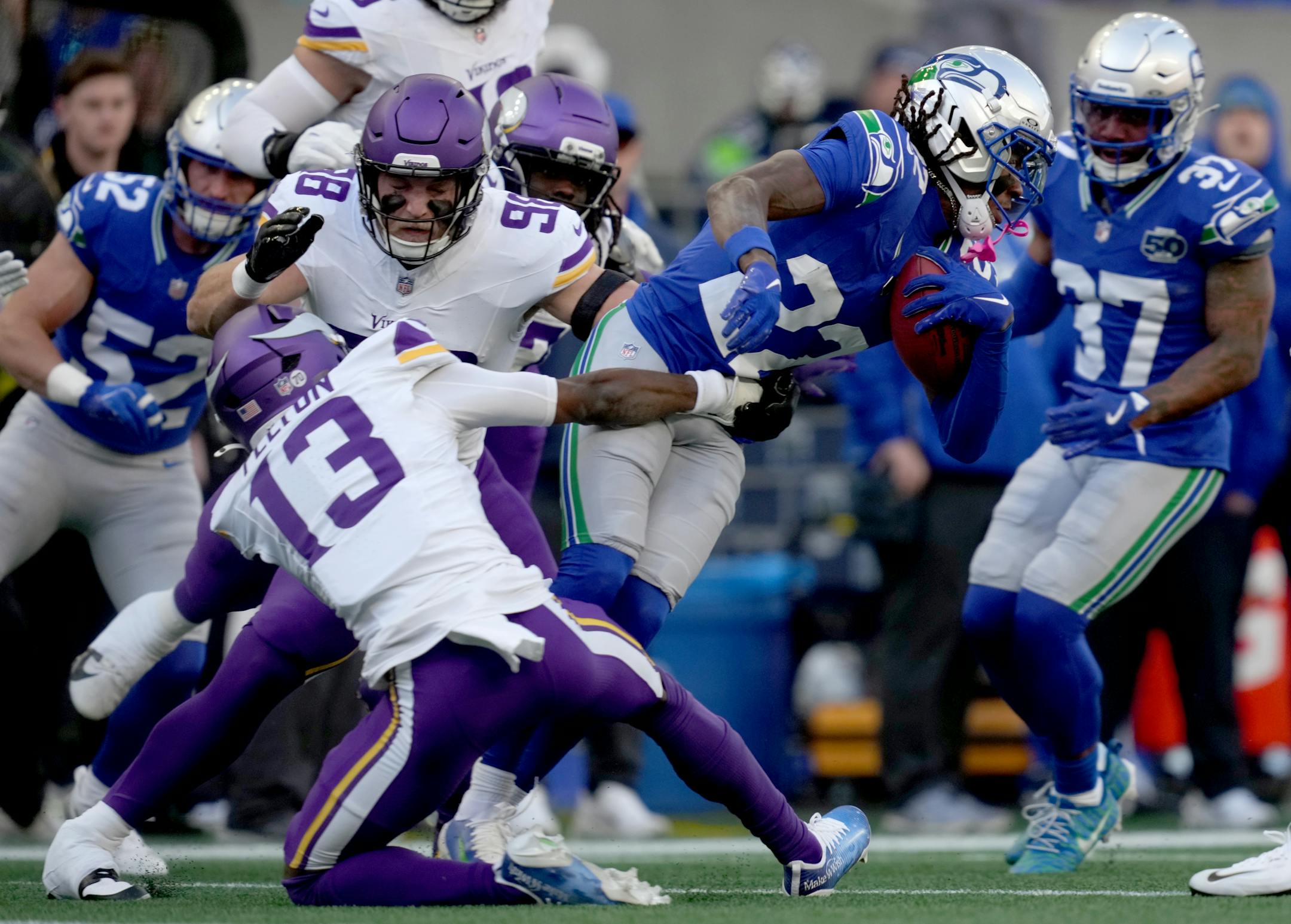 Sam Darnold, Seattle Seahawks beat Minnesota Vikings 26-0