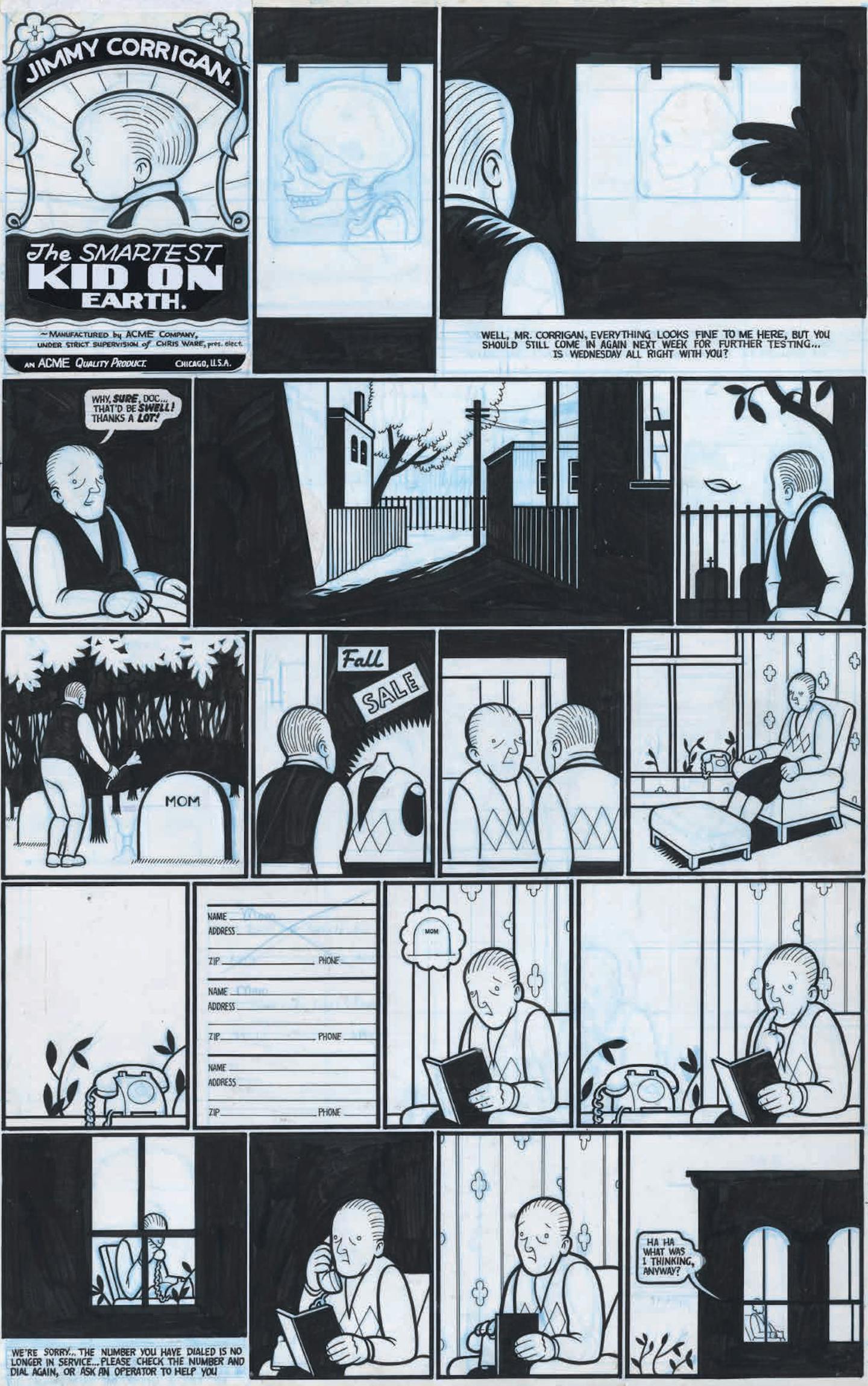 Review: 'Monograph,' by Chris Ware
