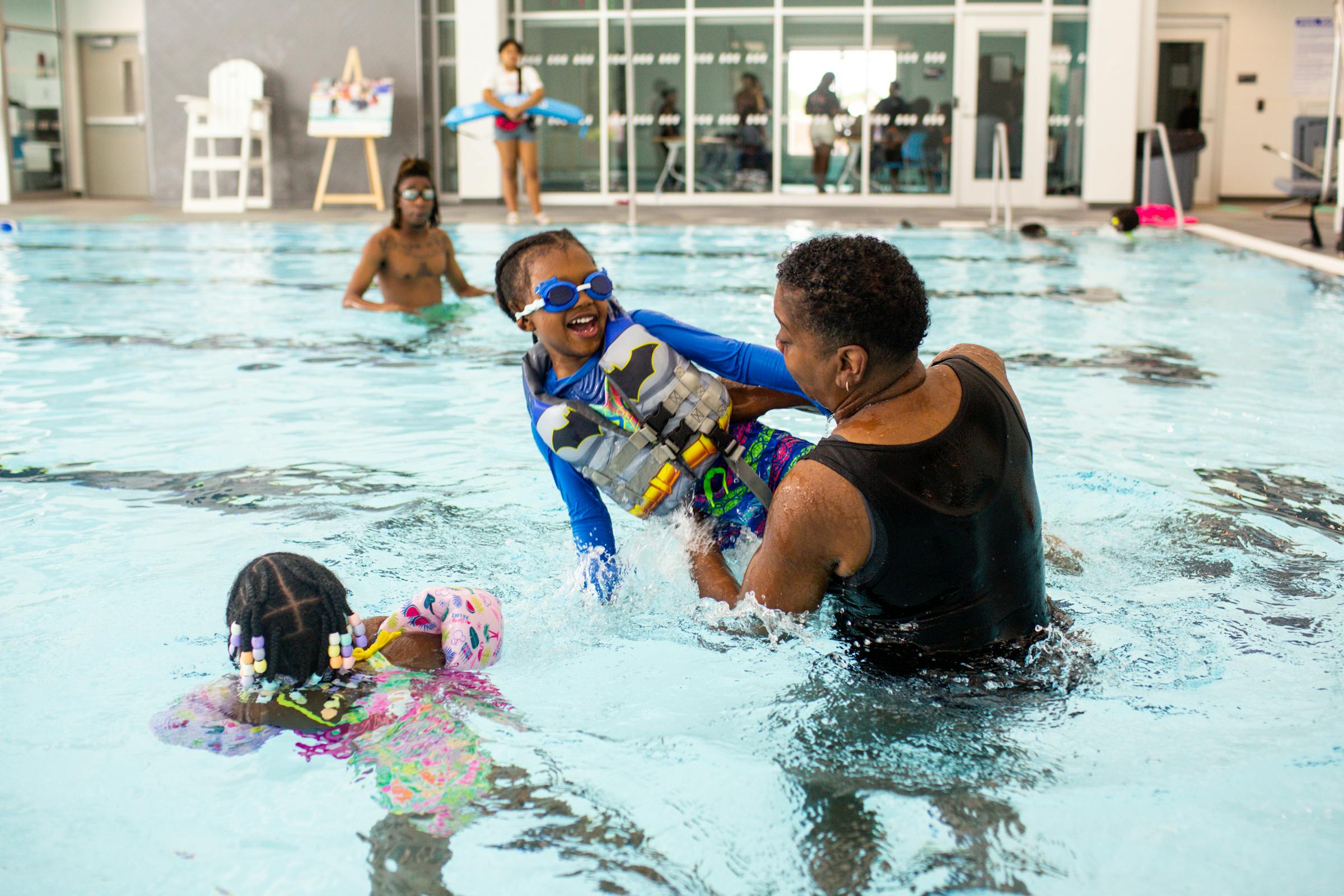 First phase of massive aquatics and fitness center V3 opens in north ...