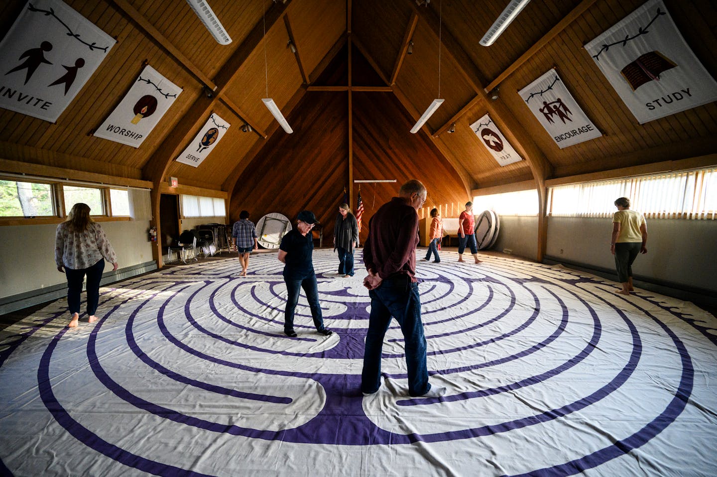 The Twin Cities, a hot spot for labyrinths, ships portable paths around ...