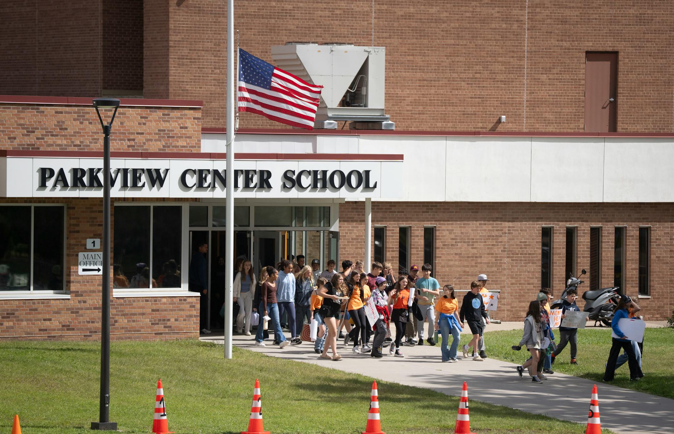 After Annunciation shooting, MN students walk out to protest gun violence