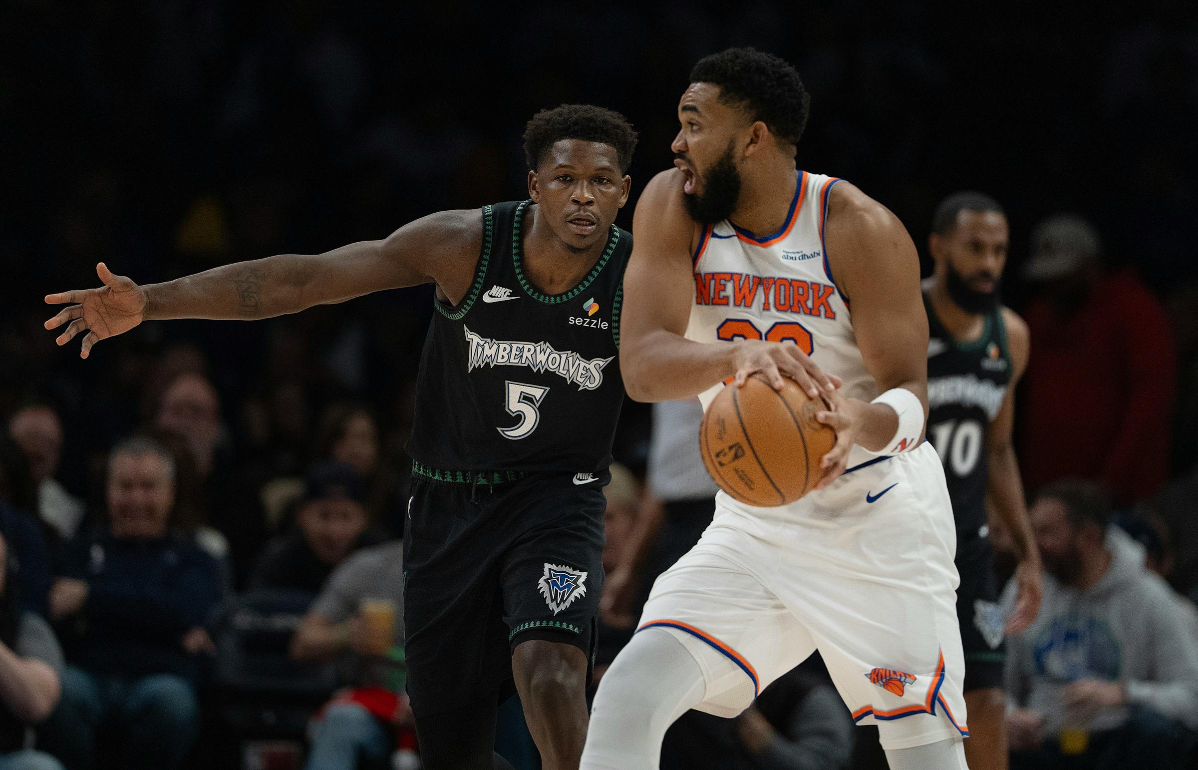 Minnesota Timberwolves beat New York Knicks behind Julius Randle's big ...