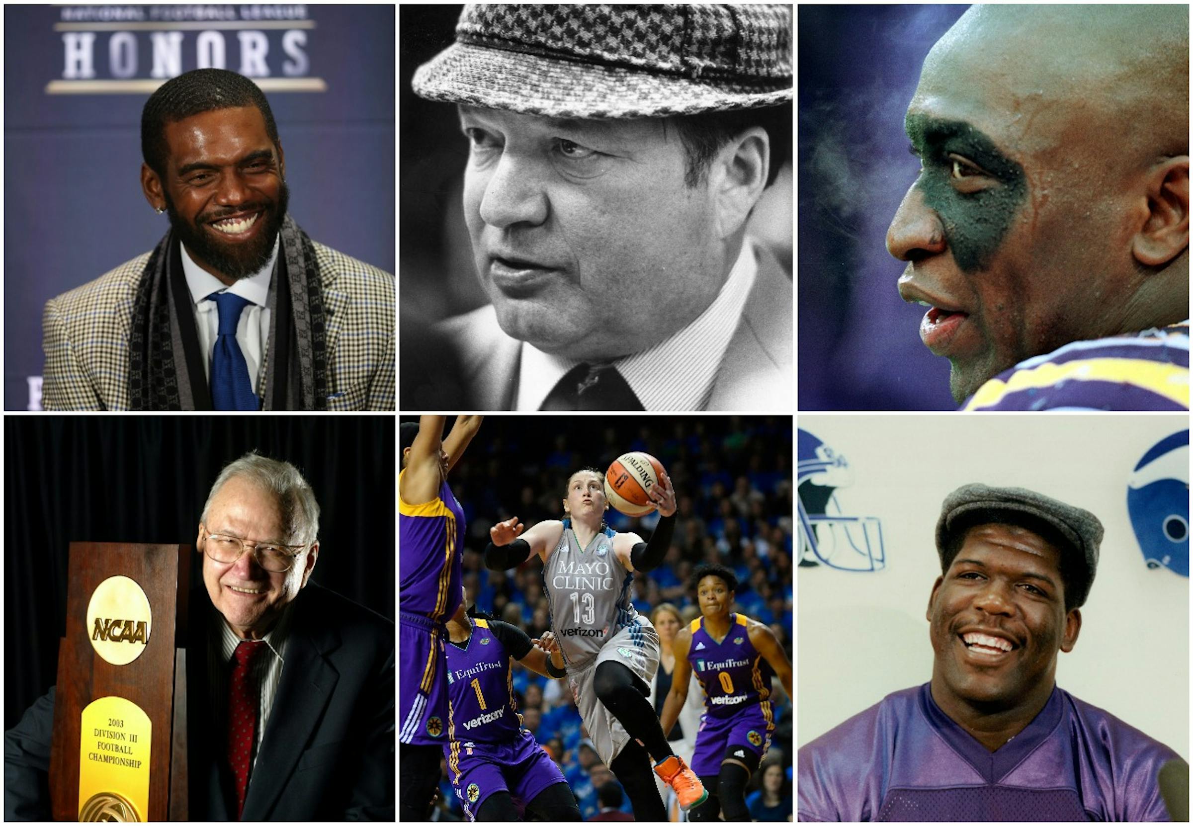 Lindsay Whalen, Randy Moss, John Randle, Randall McDaniel among six ...