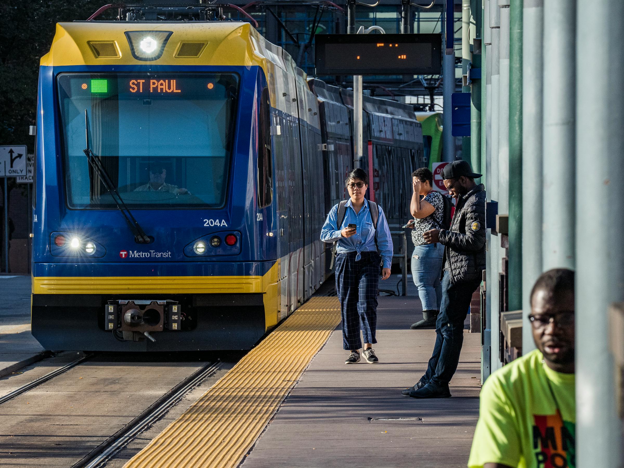 As riders return, Metro Transit wrestles with crime in light-rail ...