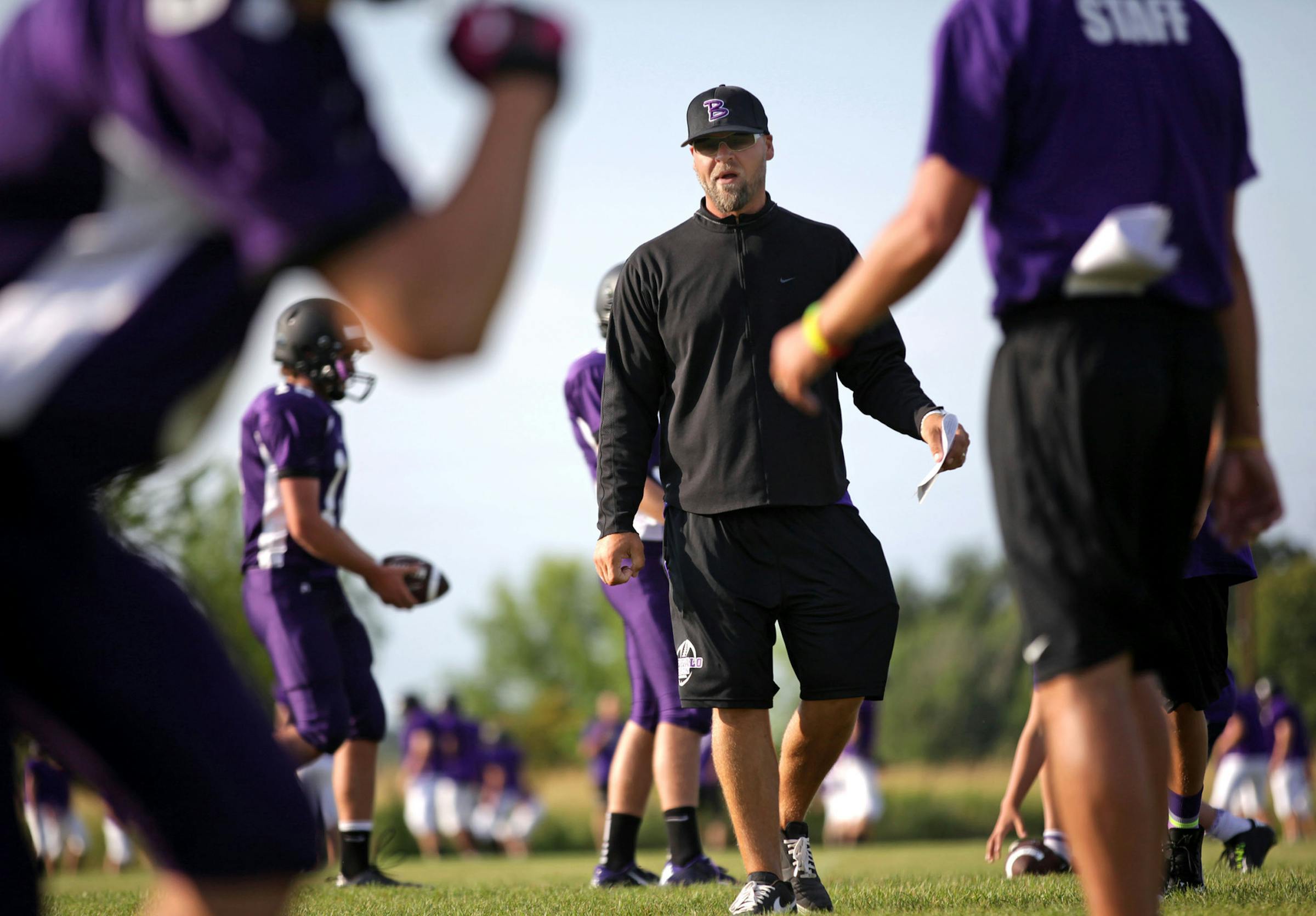 Ex-Viking Bouman instills hope as new Buffalo coach