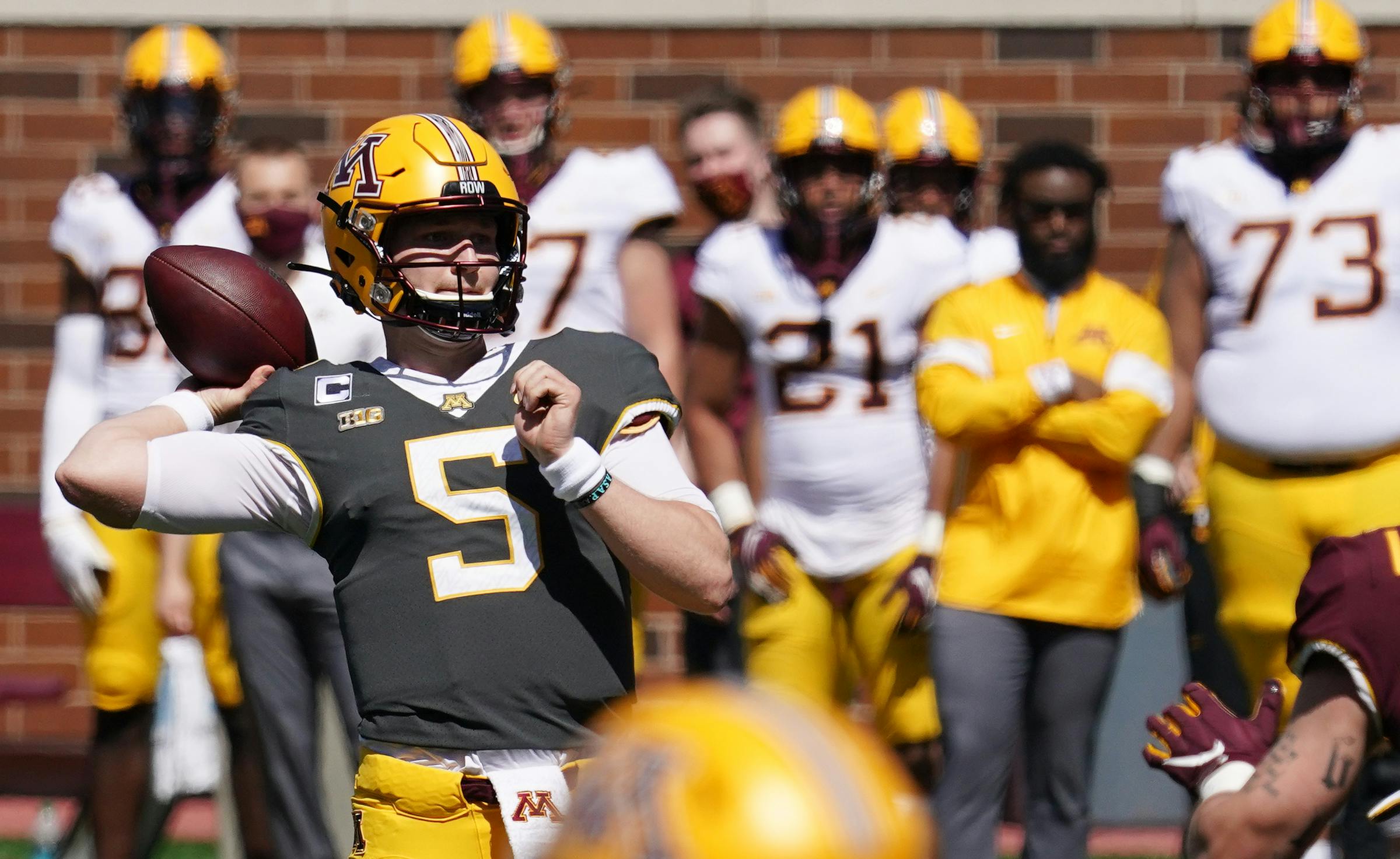 Gophers QB Zack Annexstad enters transfer portal with Tanner Morgan ...