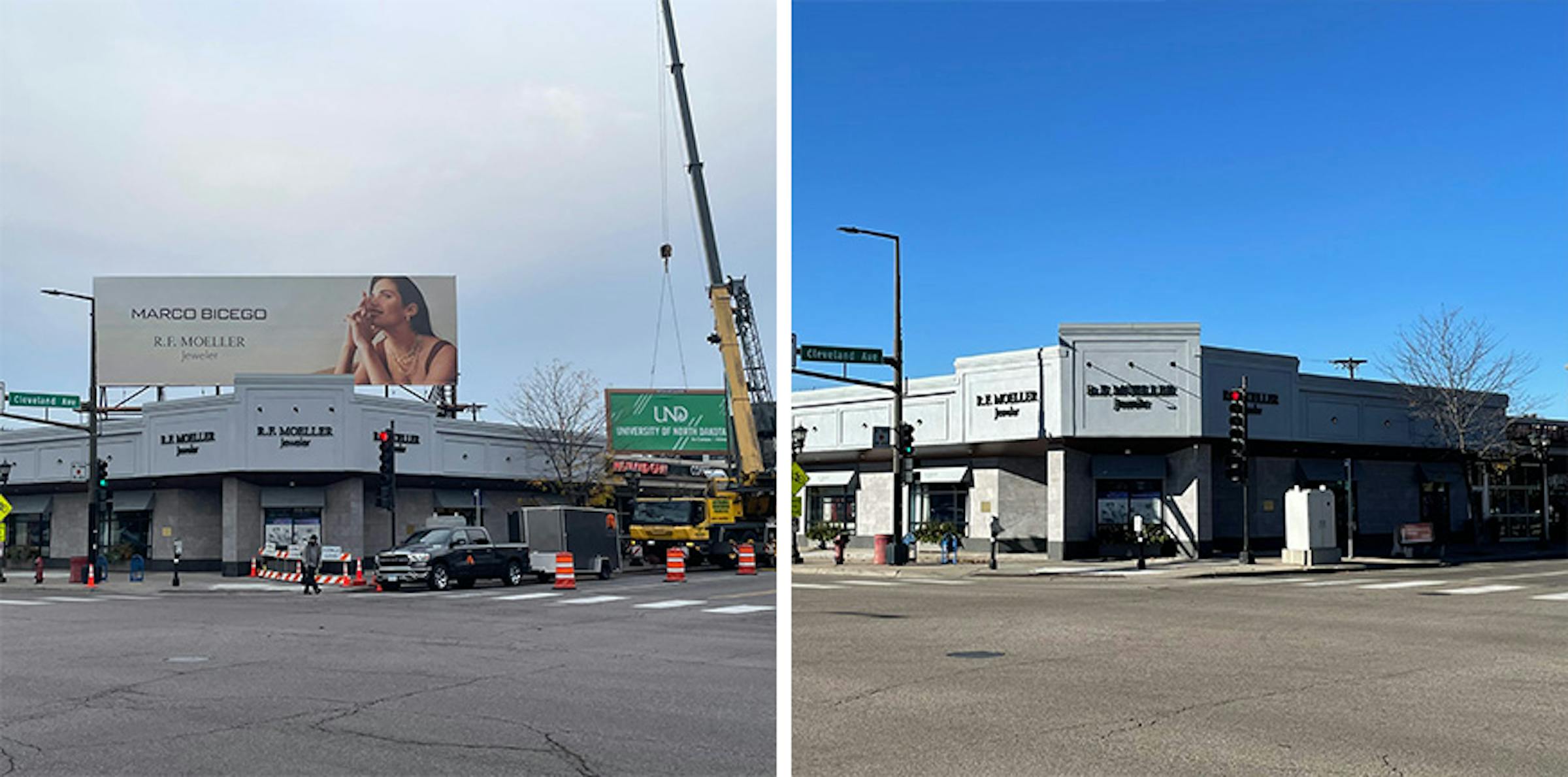 Removal of billboard in St. Paul's Highland Park echoes old debate