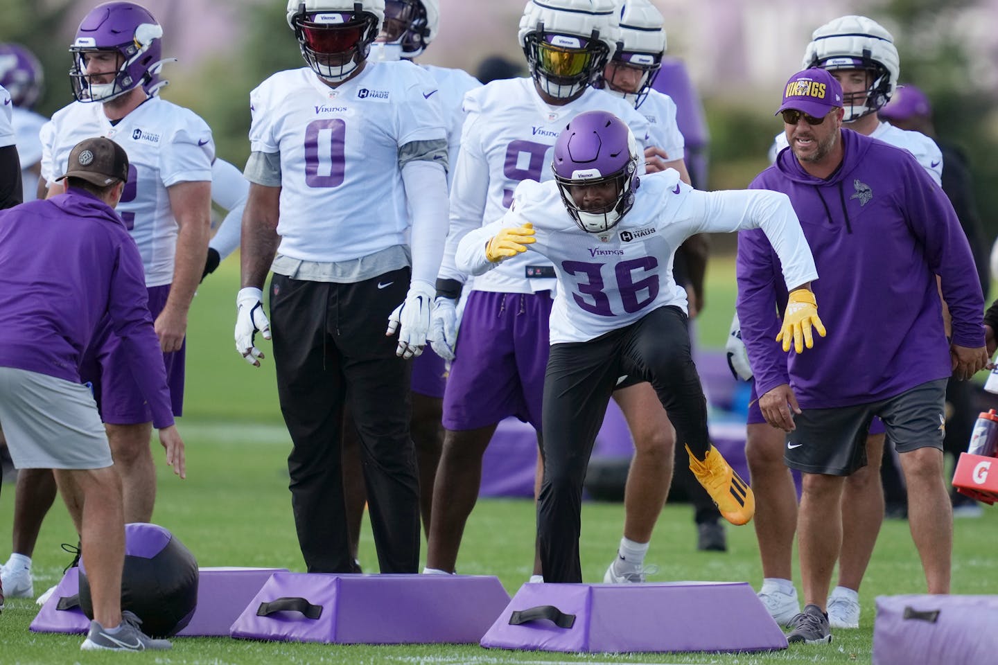 Vikings rookie NaJee Thompson makes his mark on special teams