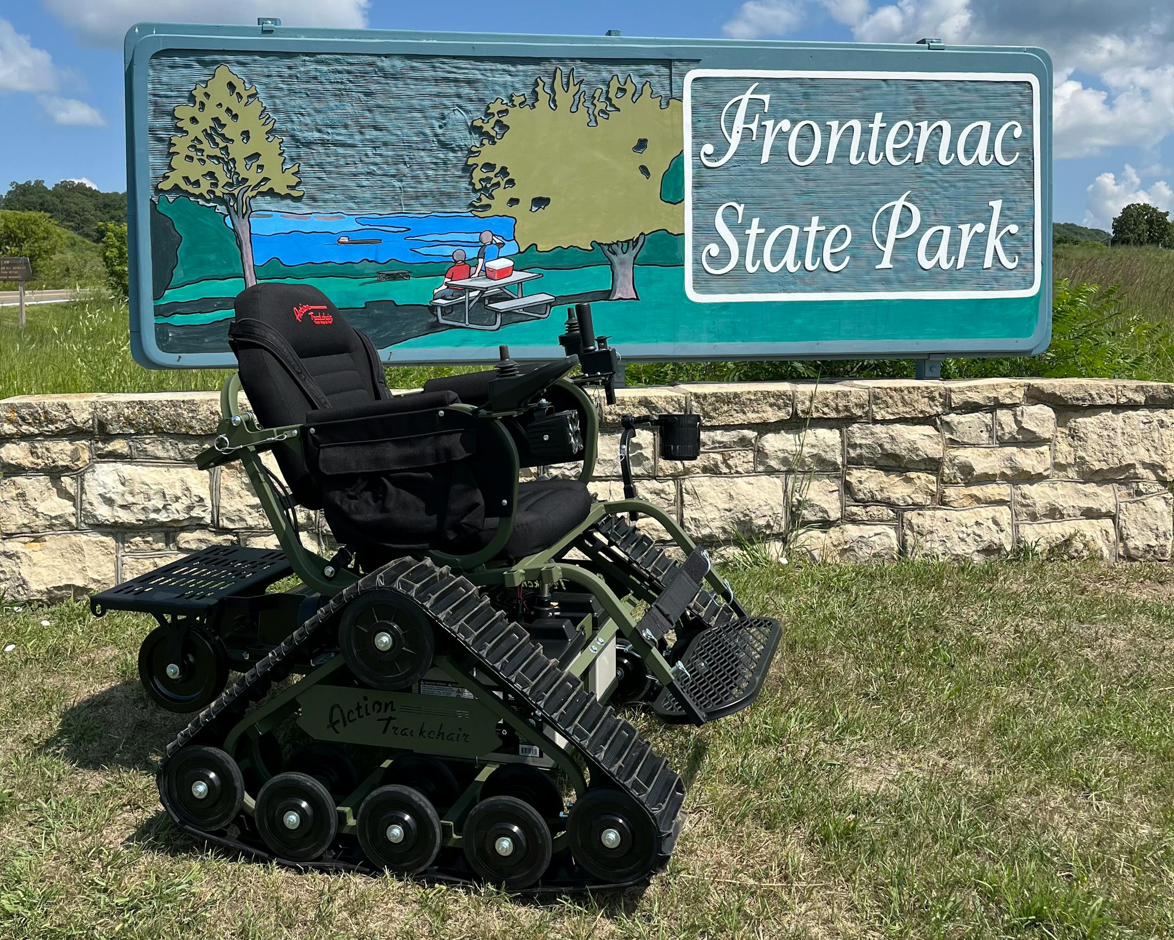 Rugged track chairs will roll at more state parks for visitors with ...