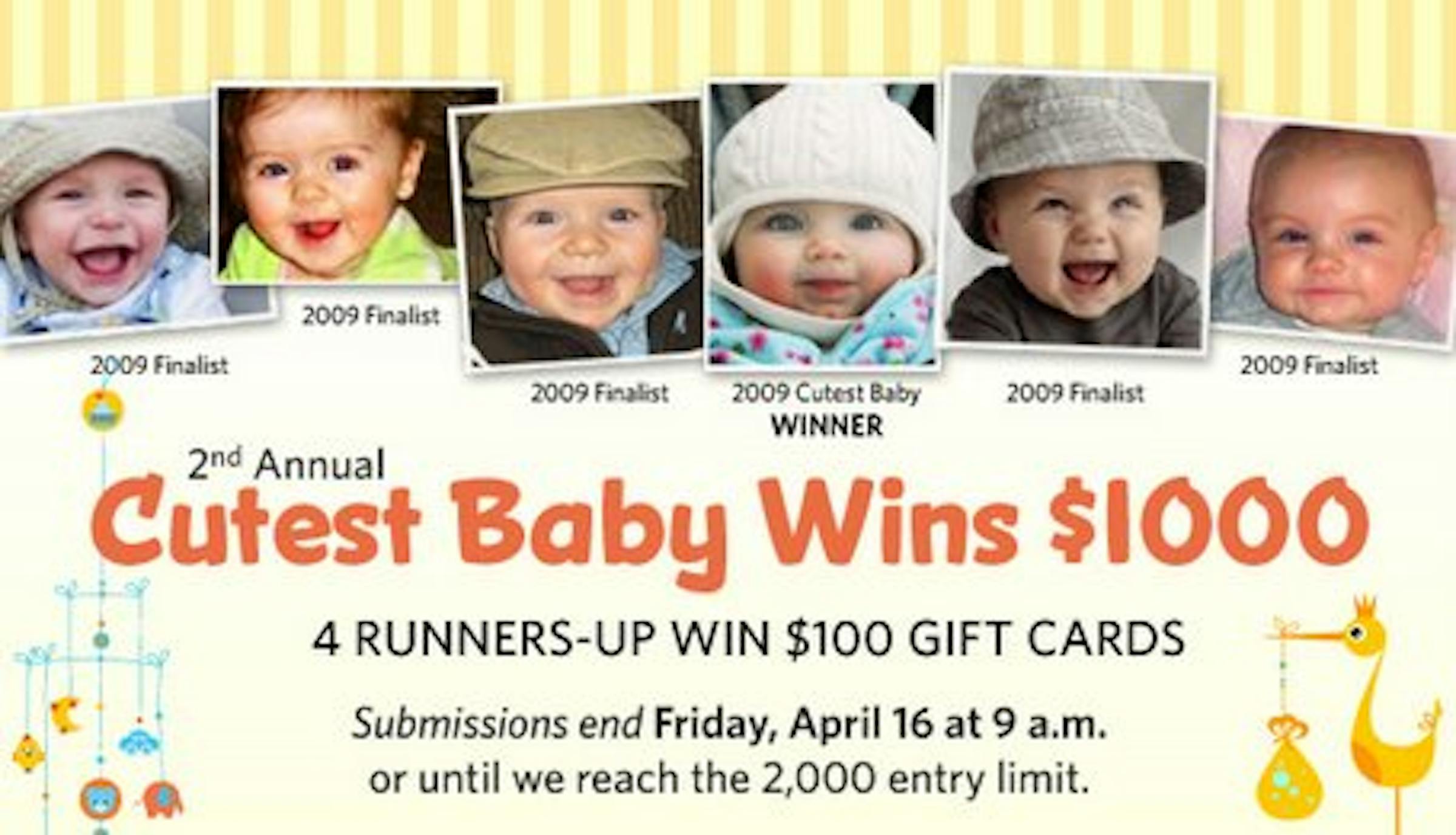 Cutest Baby Contest - enter now!