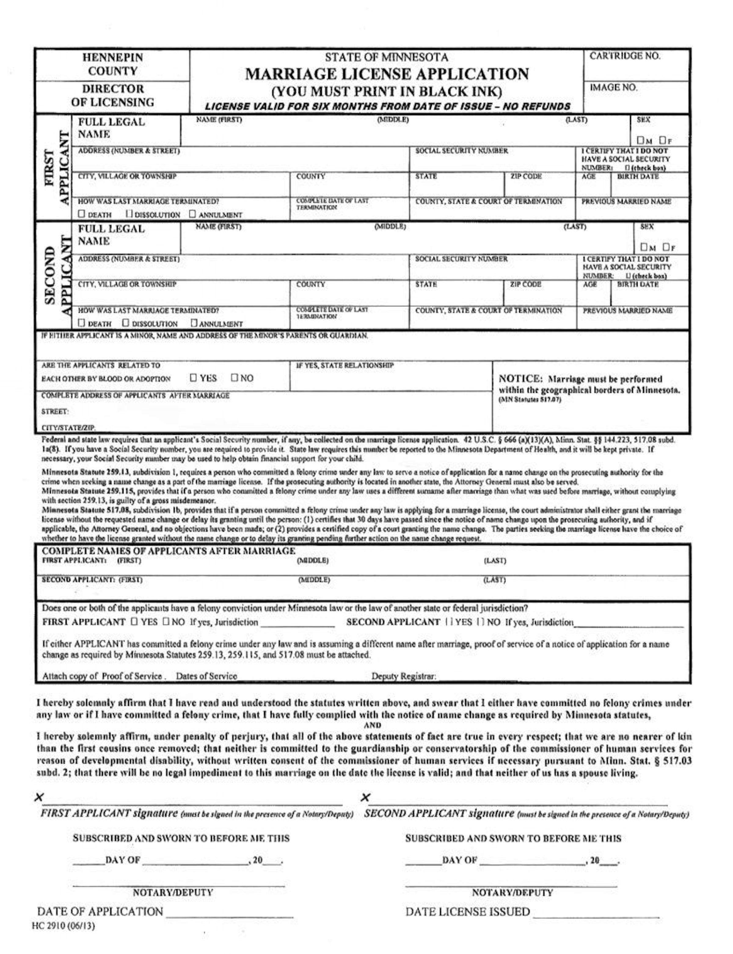 Largest Minnesota counties to make same-sex marriage license ...