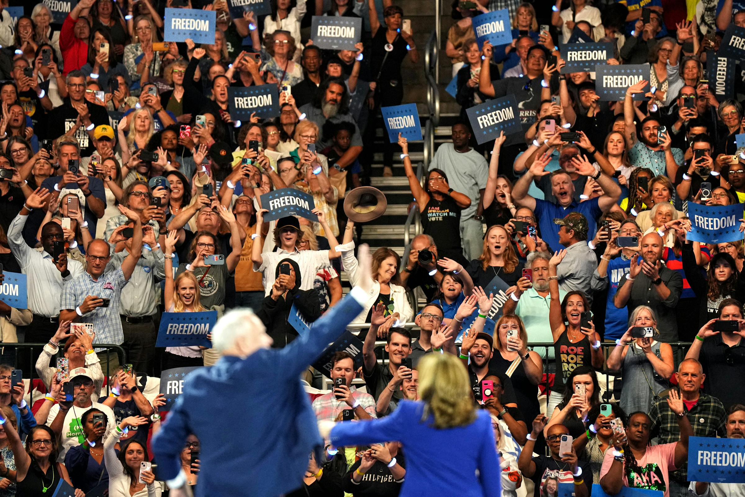 Harris and Walz ‘politics of joy’ theme traced back to another ...