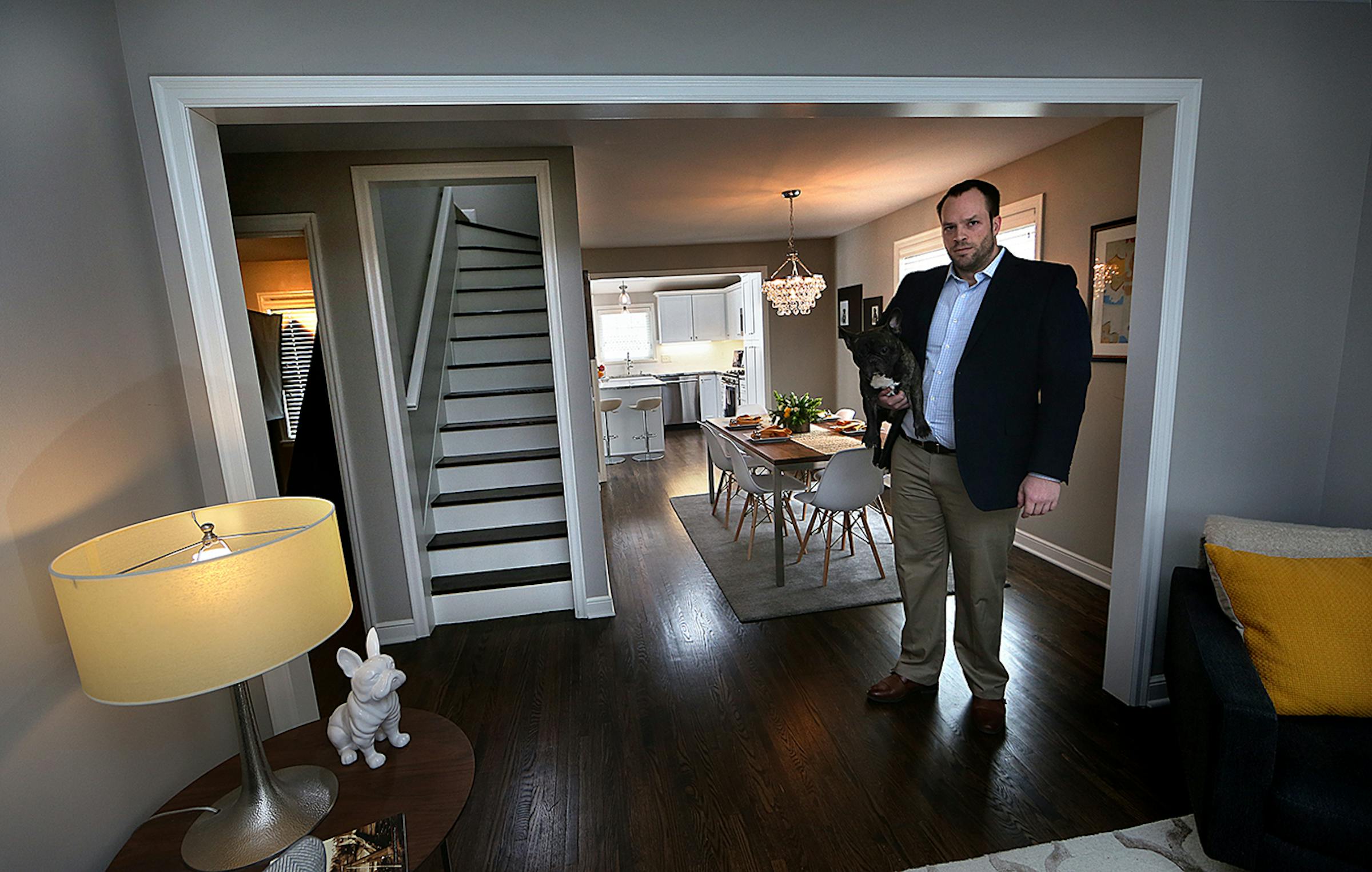 Suburbia and the single guy: Homeowner transforms his St. Louis Park ...