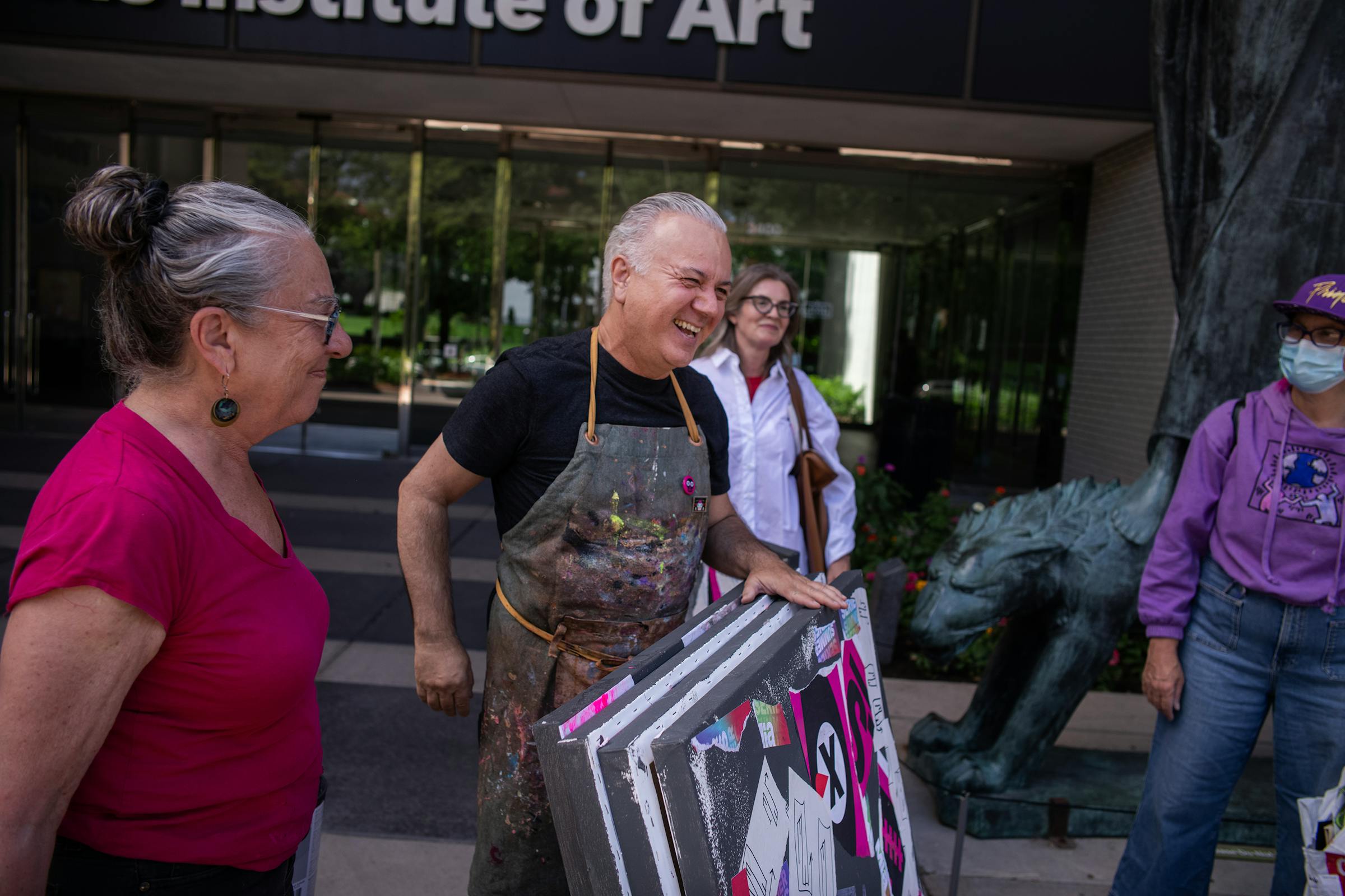 You’ve seen Luis Fitch’s art on stamps, at Target and on the street ...