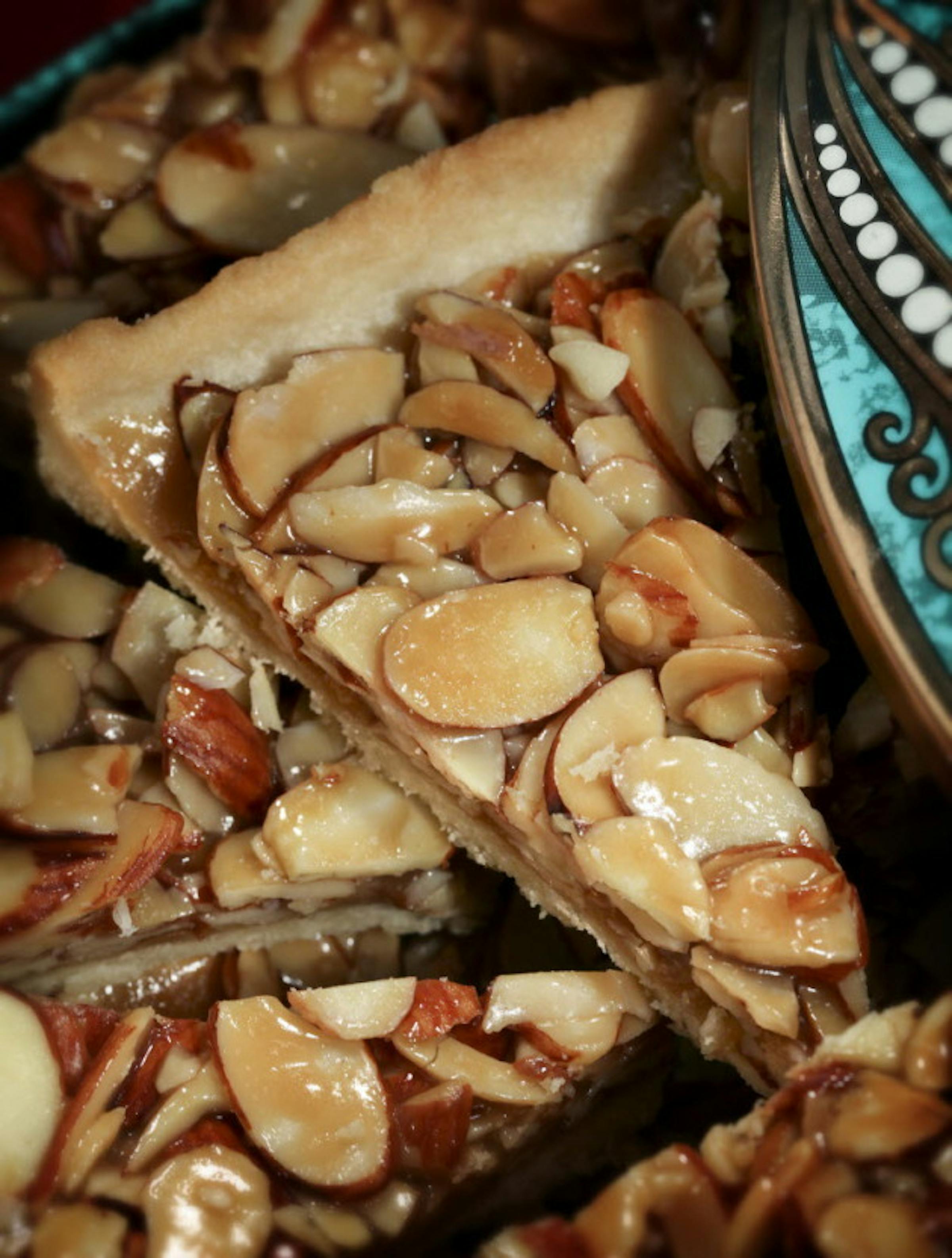 Twelve Days of Christmas Cookies: Almond Triangles