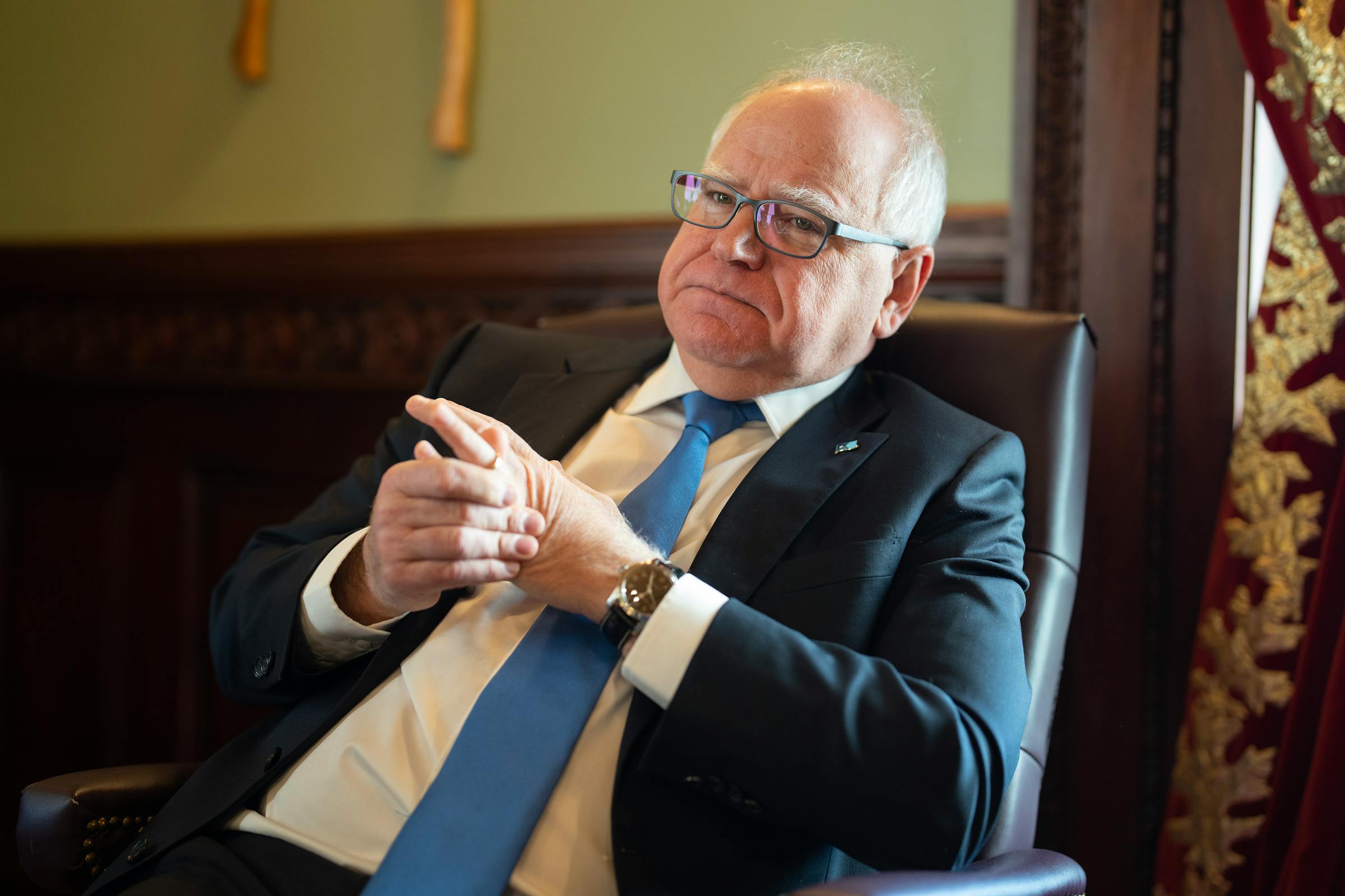 Walz wants to remain a force in politics, at state and national level