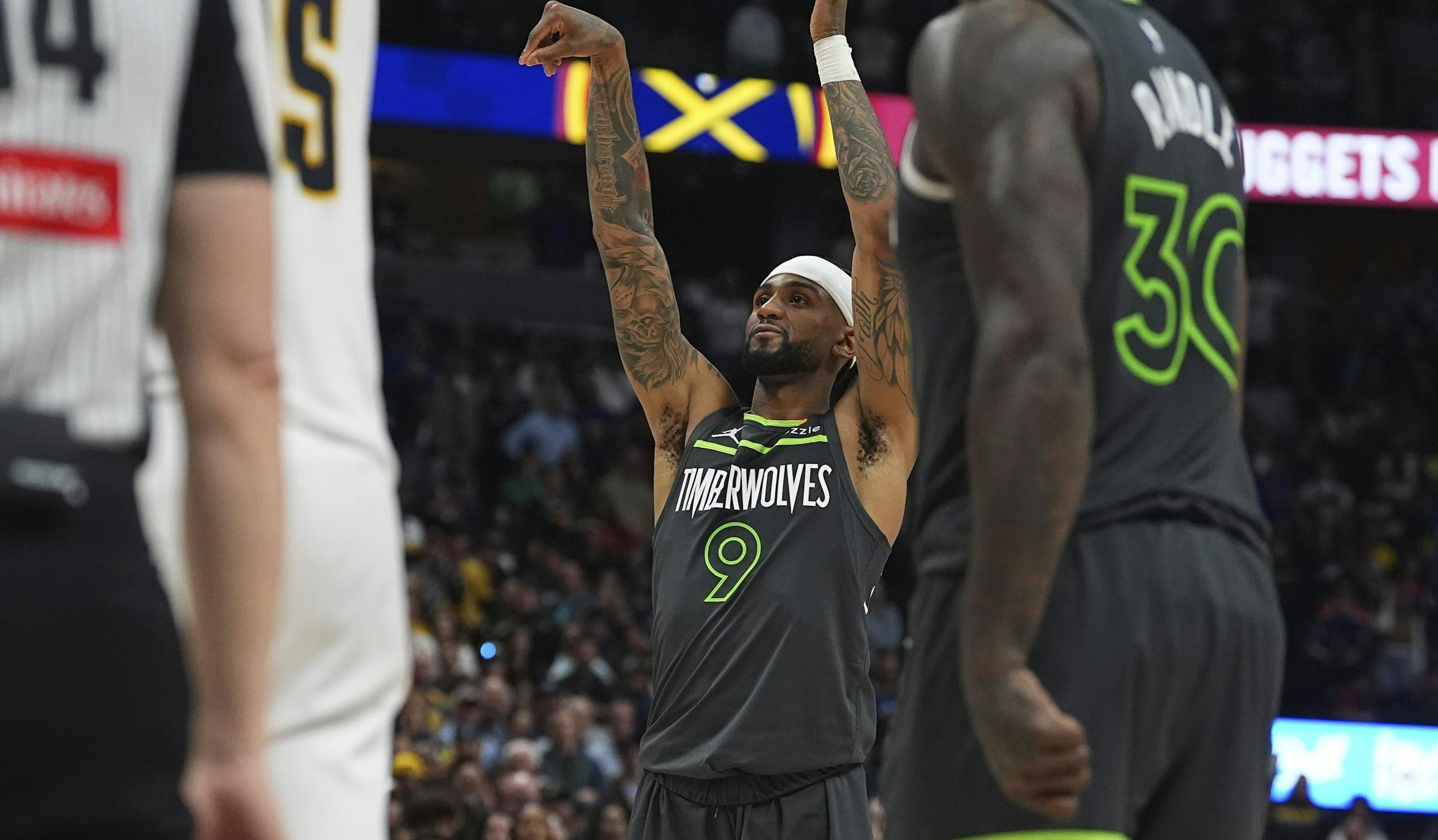 Minnesota Timberwolves' Nickeil Alexander-Walker handles big moment