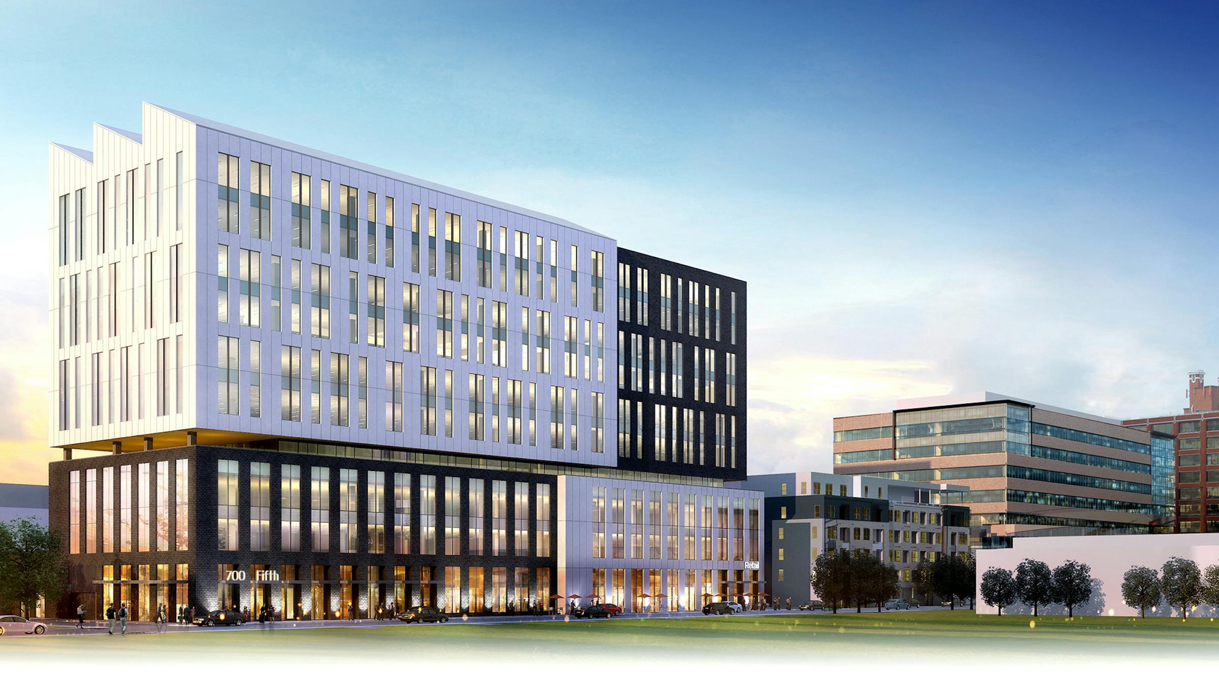 North Loop developer unveils plan for 11-story office building