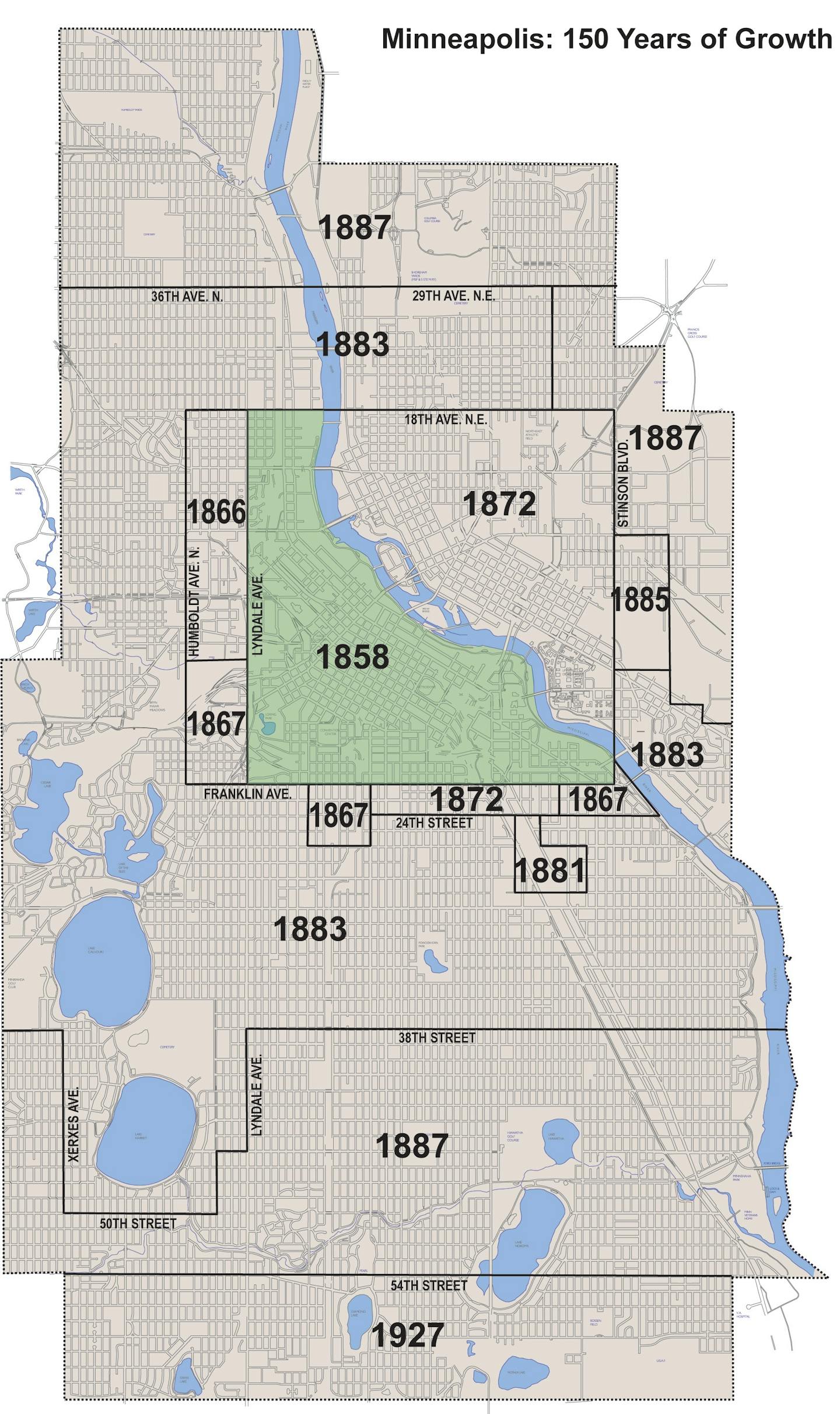 Why didn't Minneapolis gobble up its suburbs?