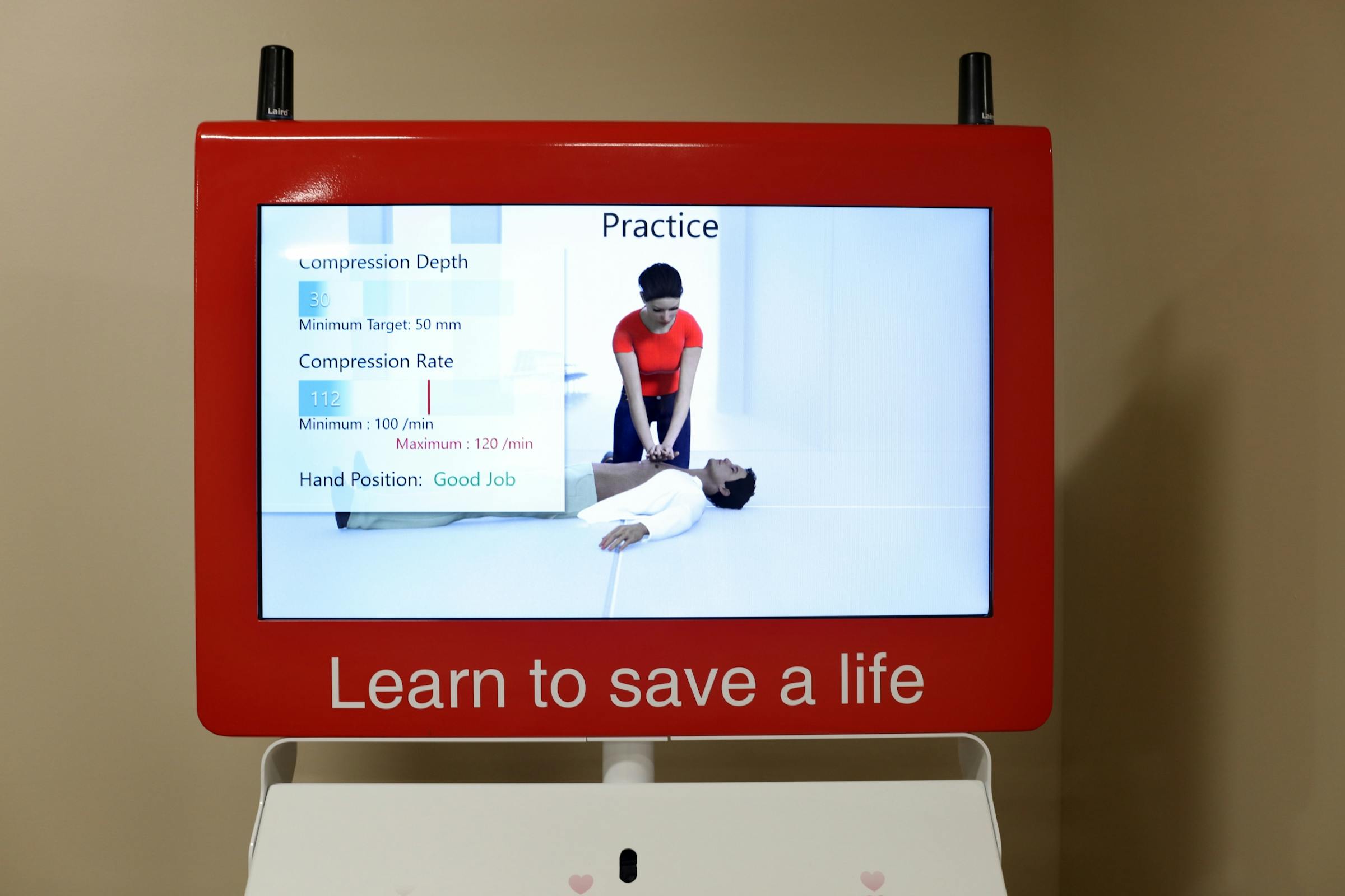 Minnesota's first self-training CPR kiosk unveiled