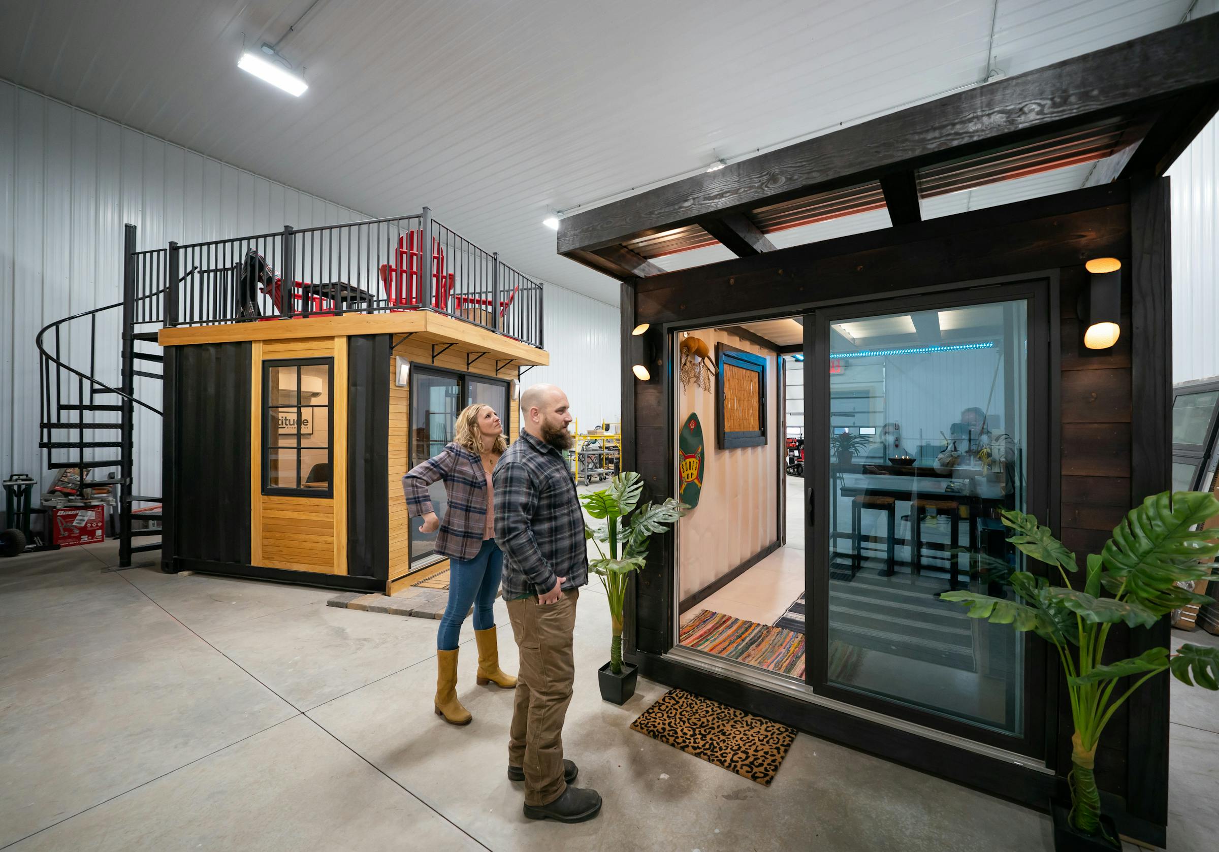 Minnesota couple's new 'adventure': Turning shipping containers into ...