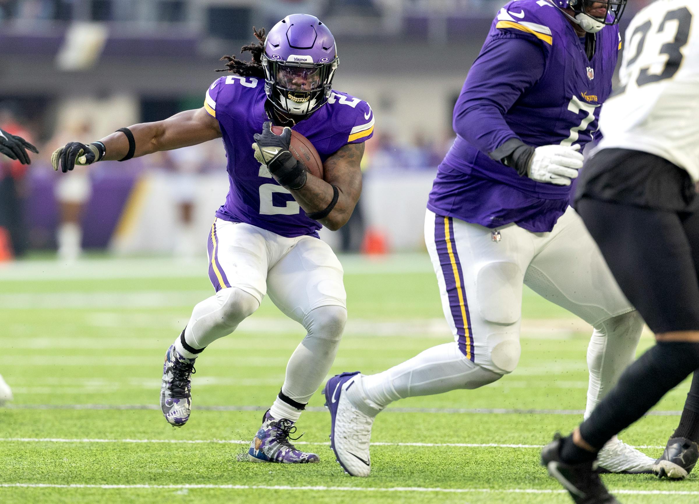 Vikings-Lions inactives: Brian O'Neill sidelined; Alexander Mattison returns