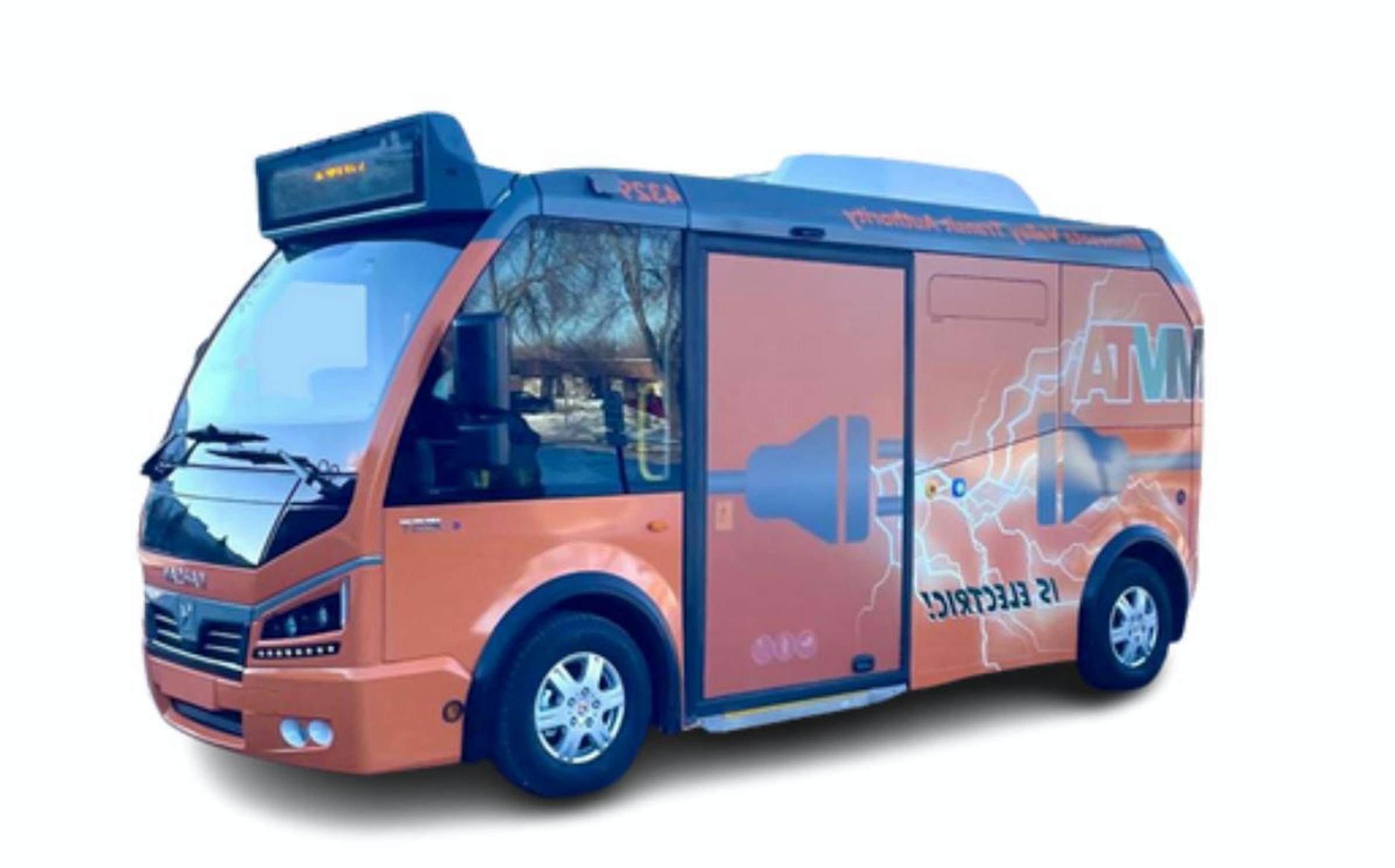 MVTA is first to demo electric minibus