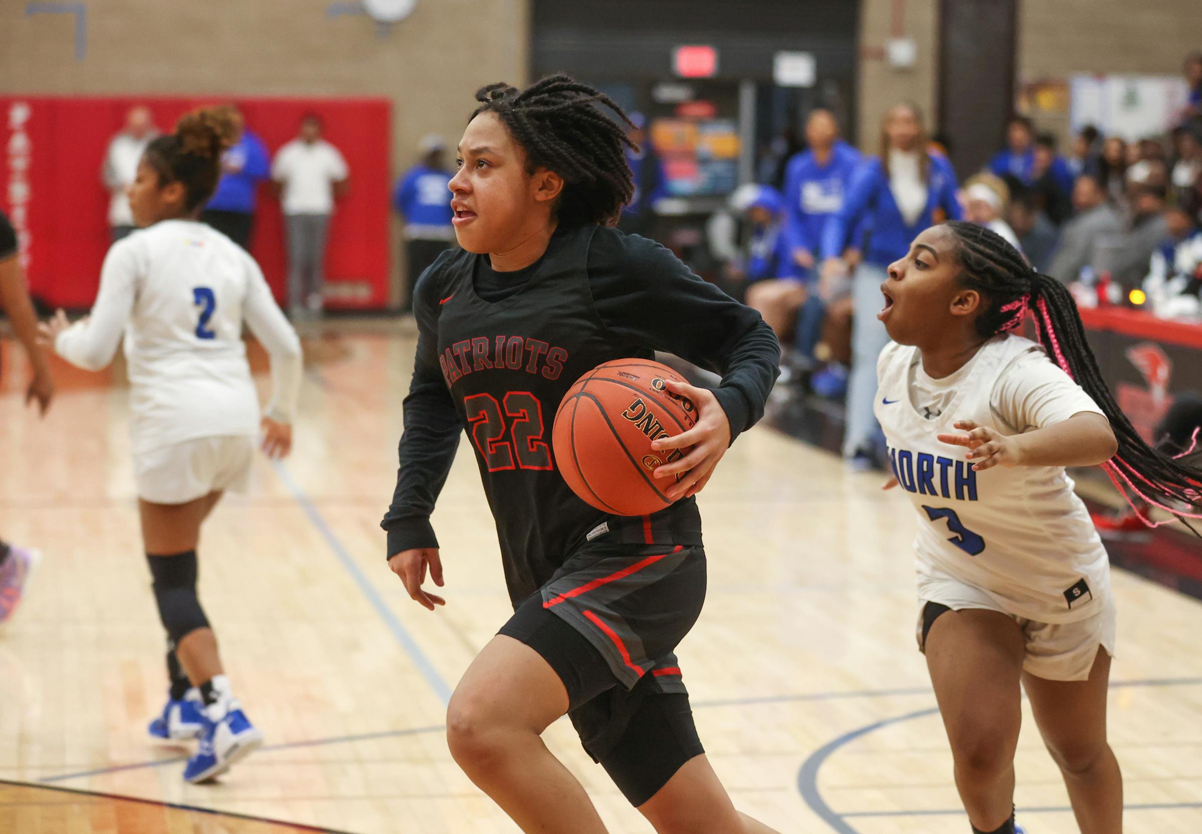 High school basketball accomplishments, stacked nine deep
