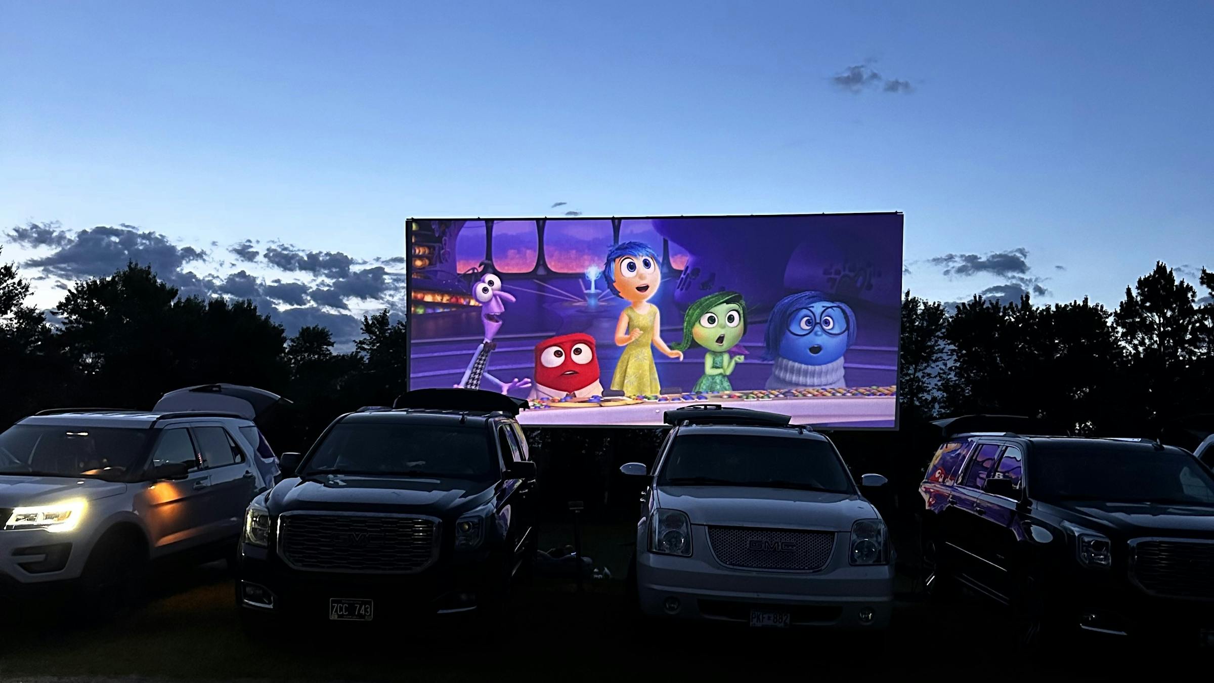 An evening at the Long Drive-In, one of the last drive-in theaters in ...