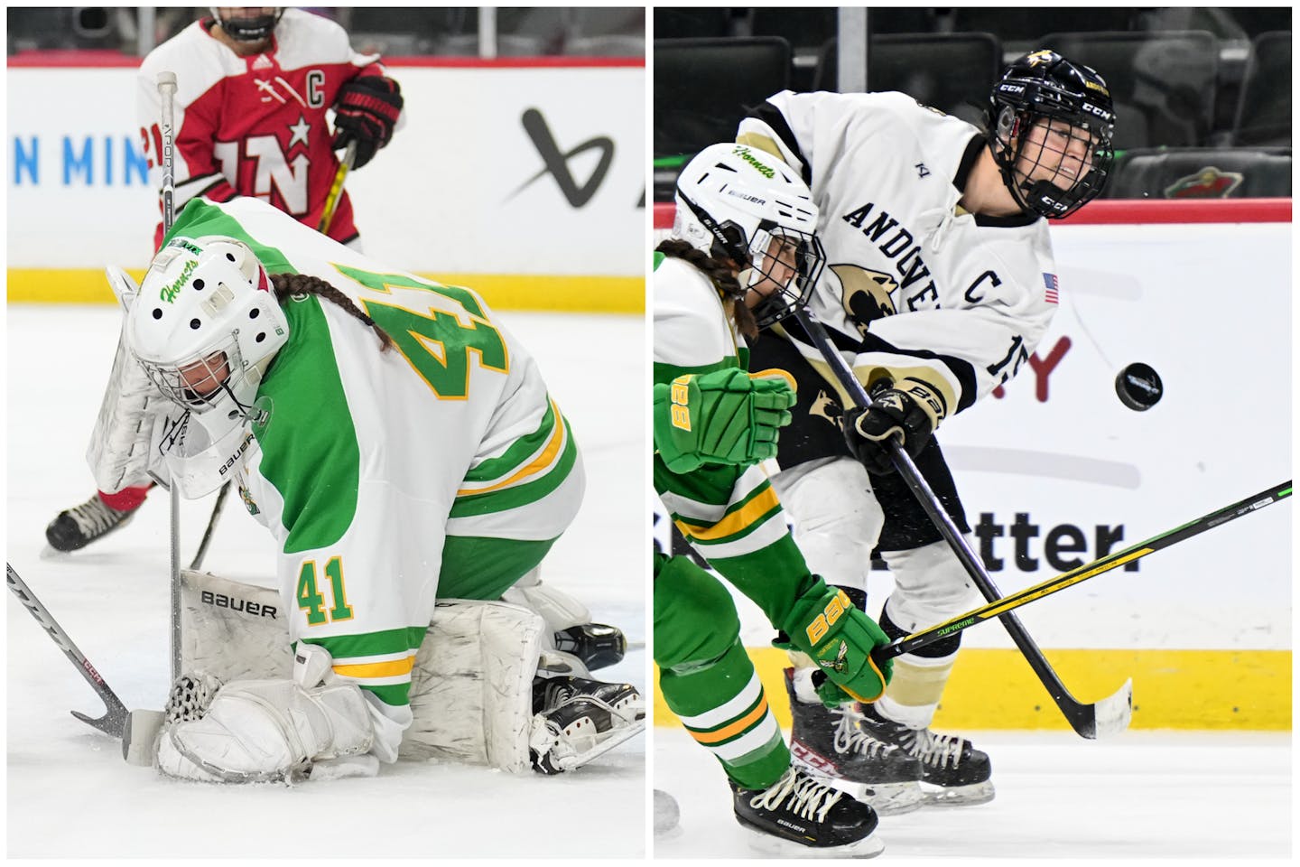 Edina's Uma Corniea, Andover's Ella Boerger win girls hockey awards