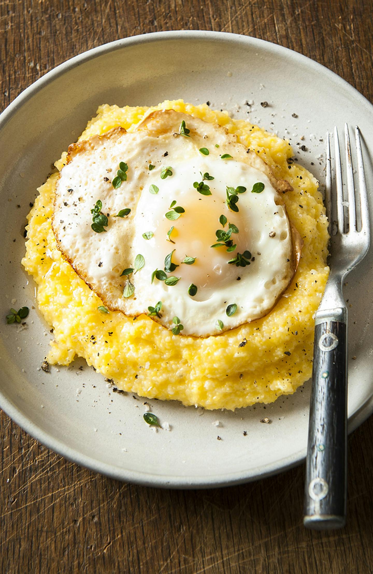 Grits or polenta? Either way it's delicious