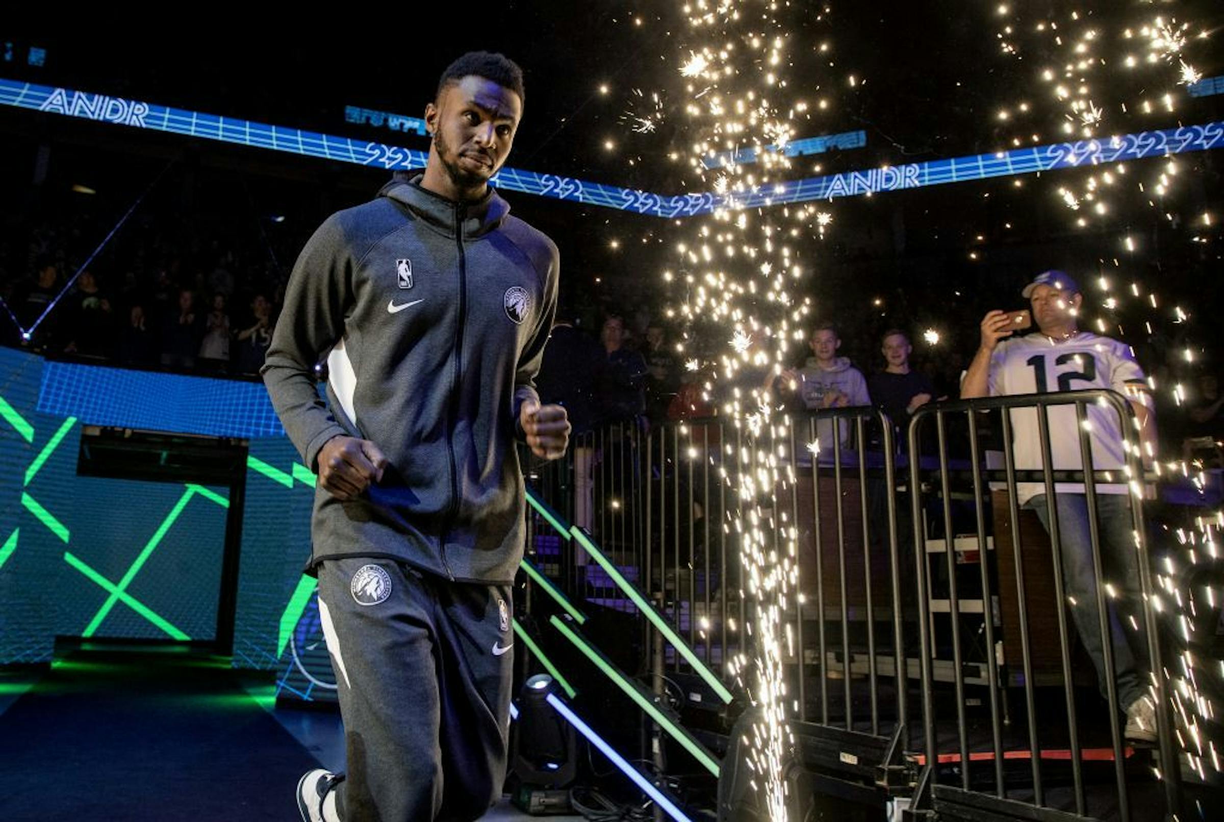 Parenthood strengthens Andrew Wiggins' bond with Wolves bosses