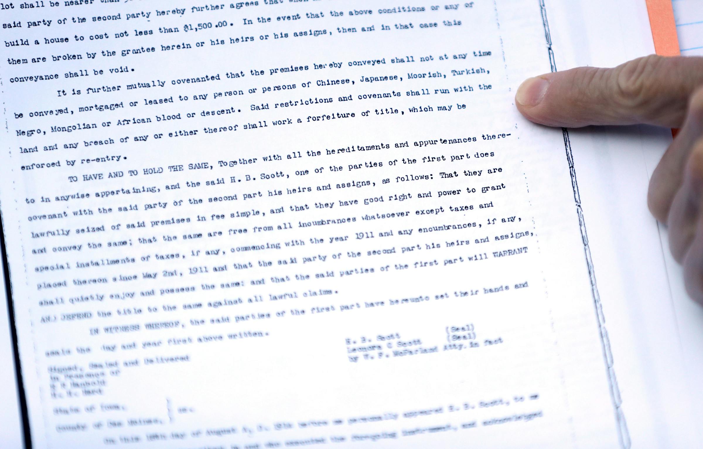 Minneapolis starts program to disavow racial covenants
