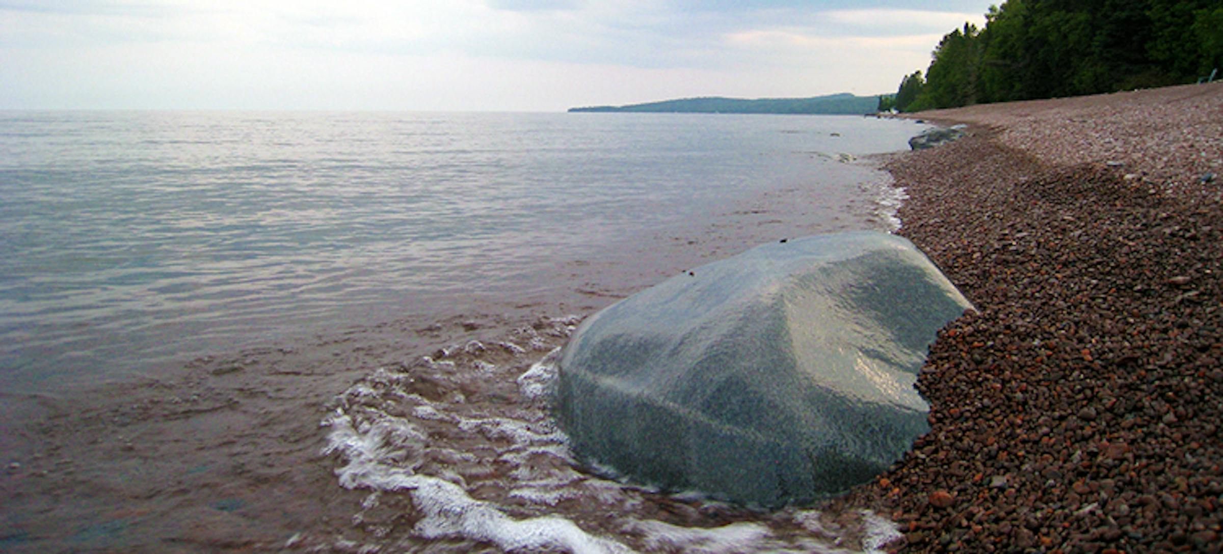 Minnesota preserves beach and rare wetland on north shore of Lake Superior