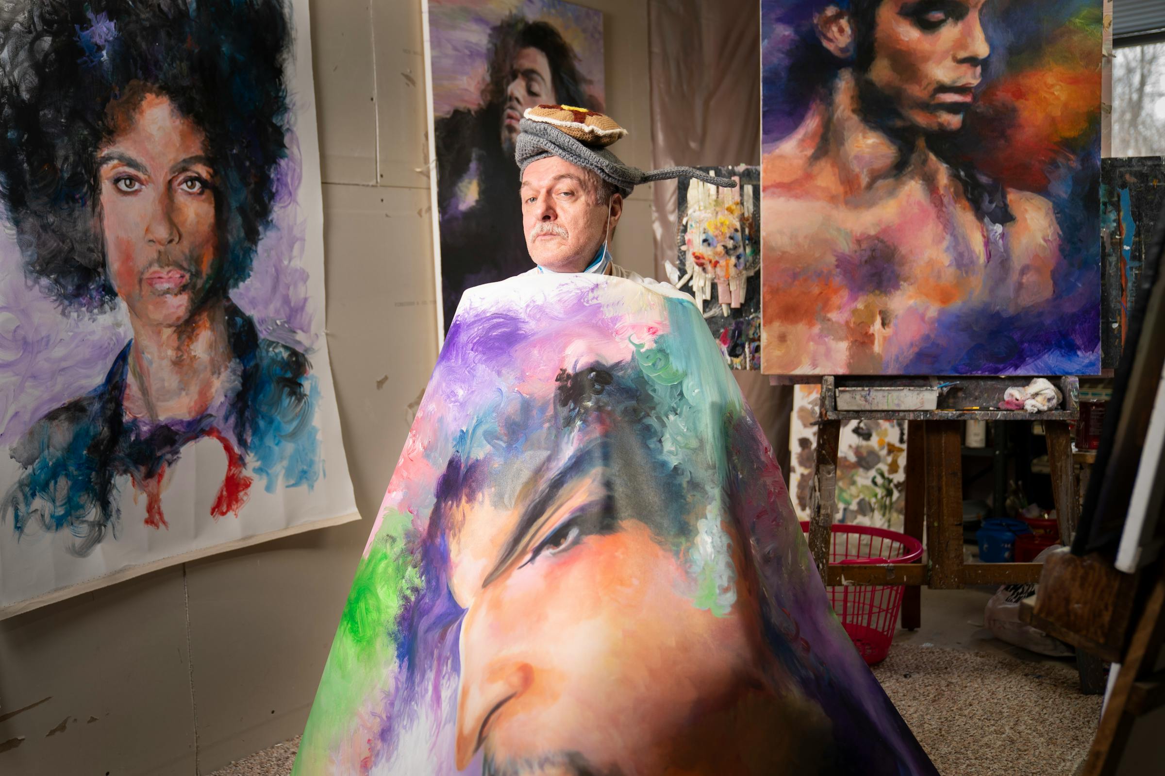 Painter Dan Lacey, unofficial ambassador of Paisley Park who never went ...