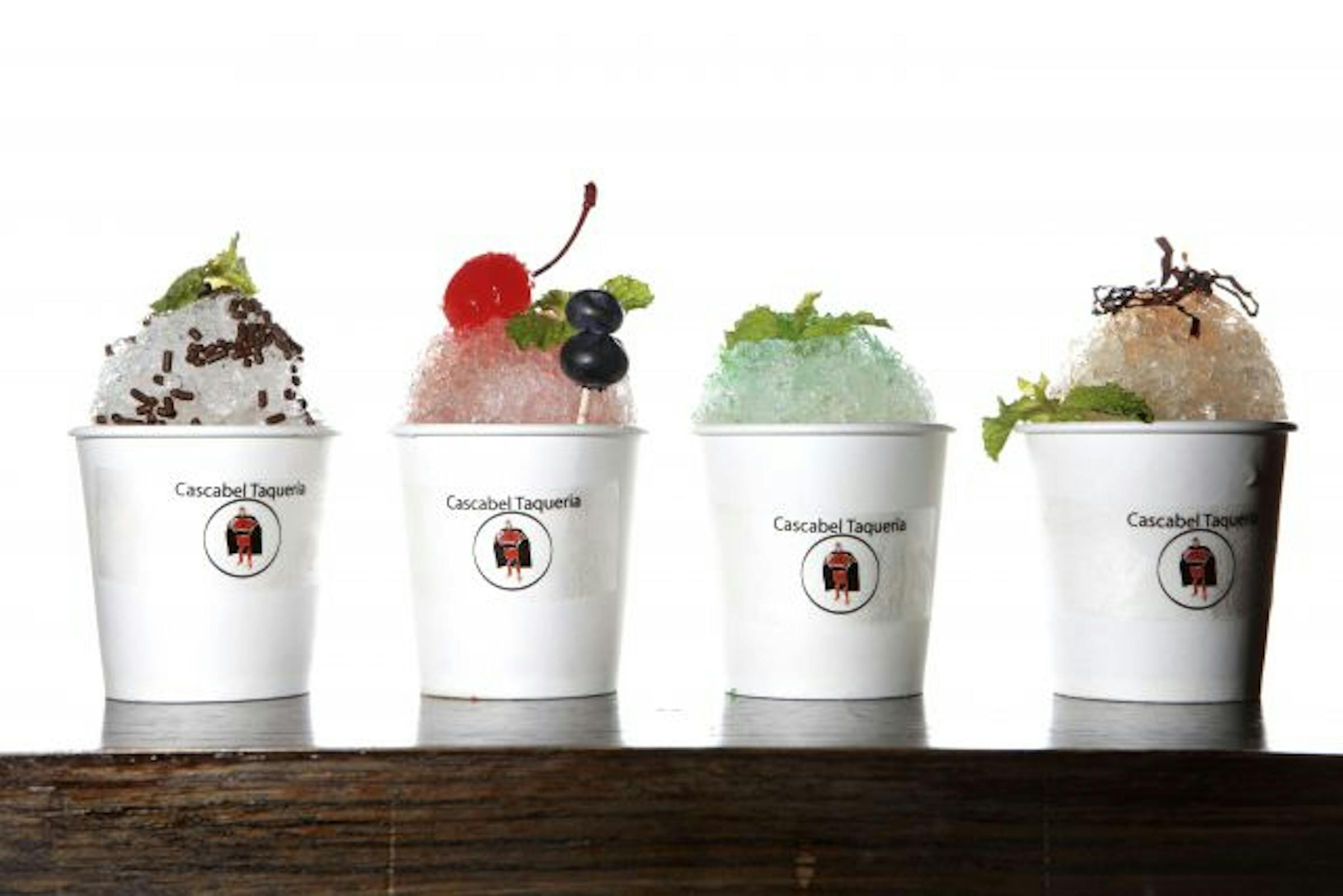 Recipe: Shaved ice with apricot syrup, apple grape syrup or cafe con ...