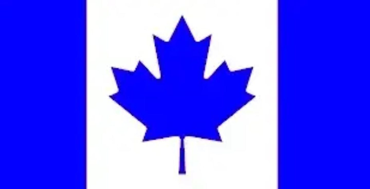 Land of 10,000 flags (and loons with laser eyes)