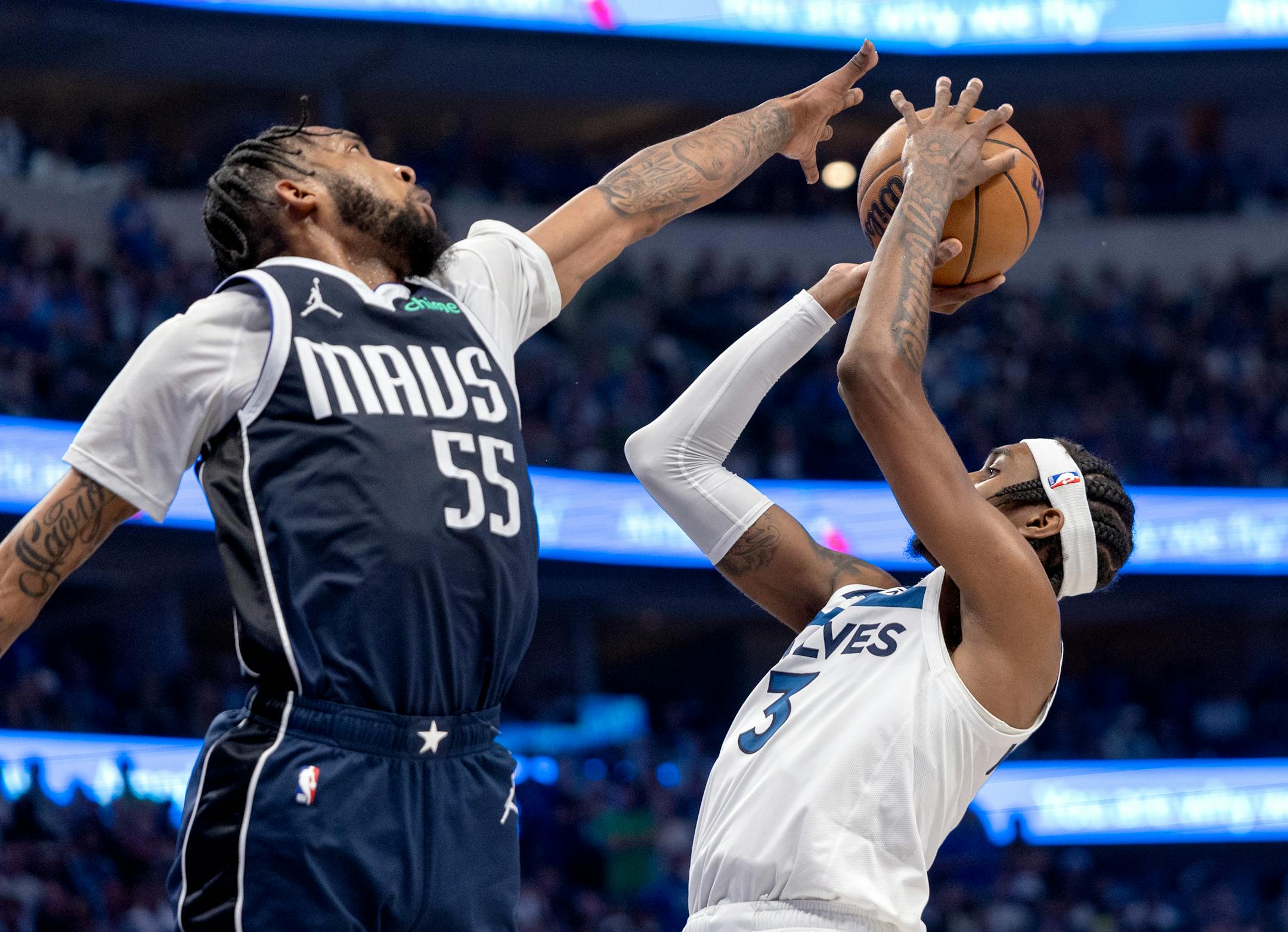 Timberwolves escape Dallas with first win of Western finals, top ...