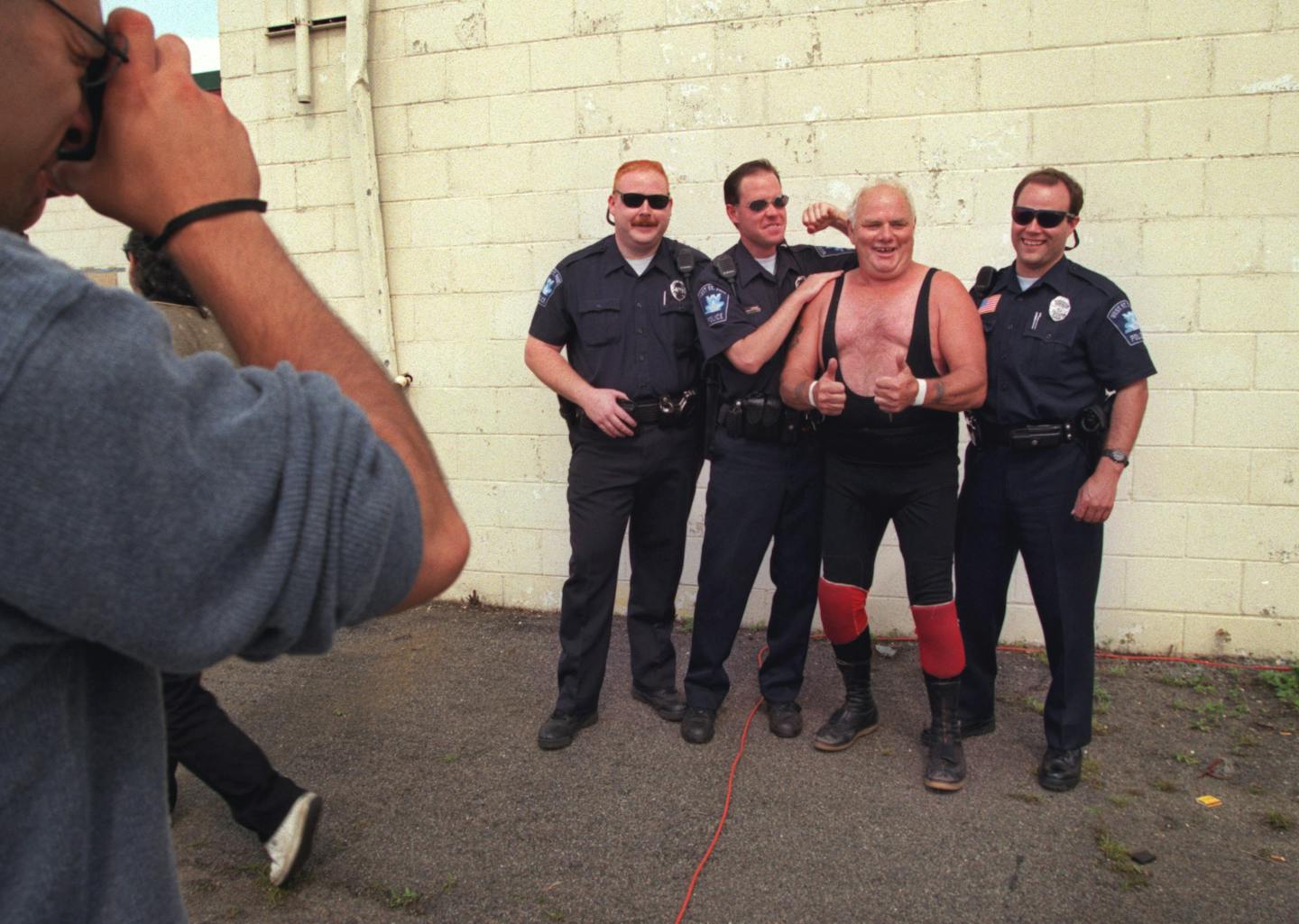 'The very capable Kenny Jay,' a pro wrestler who gained fame for always ...