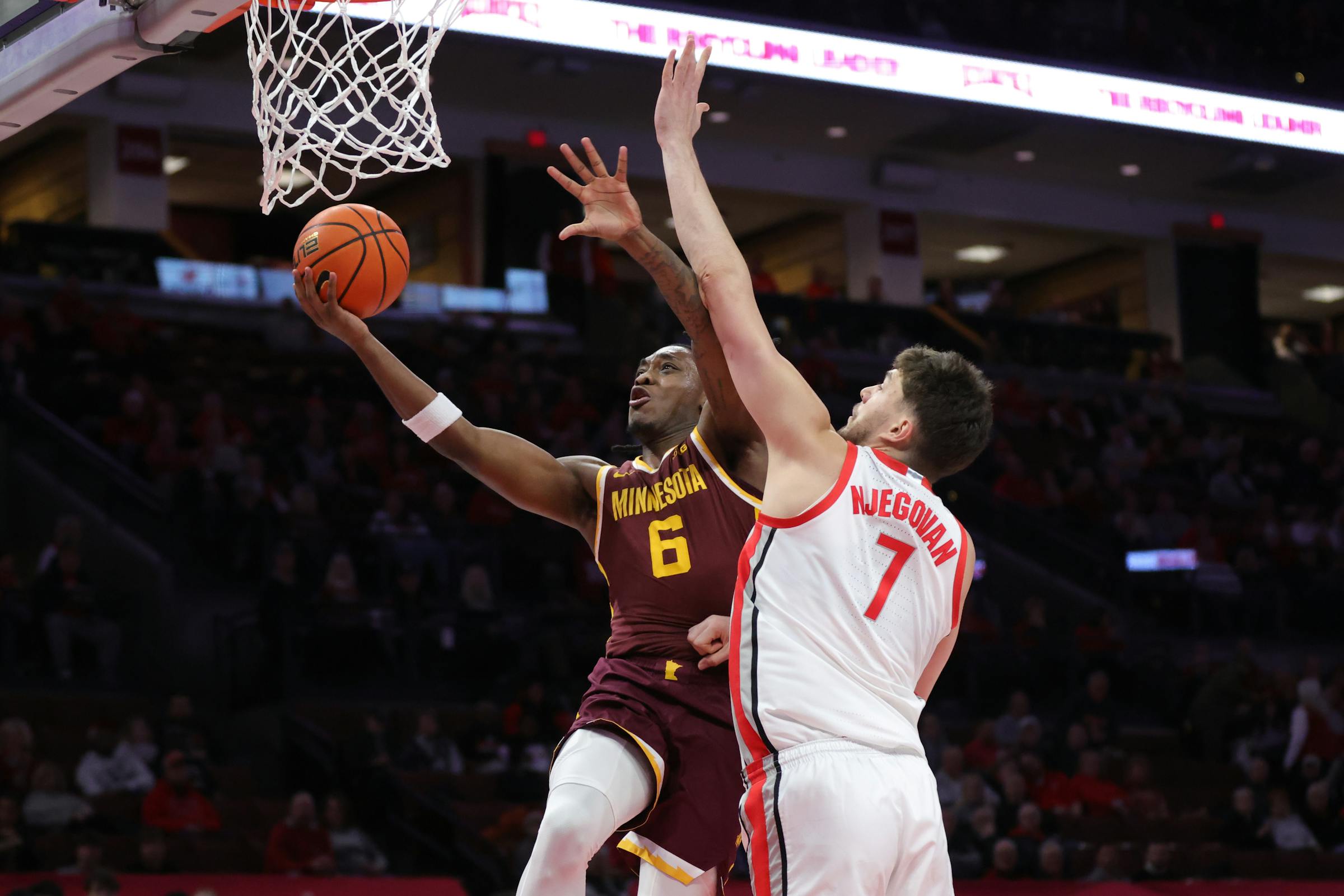 Gophers take Ohio State to overtime before losing 82-74