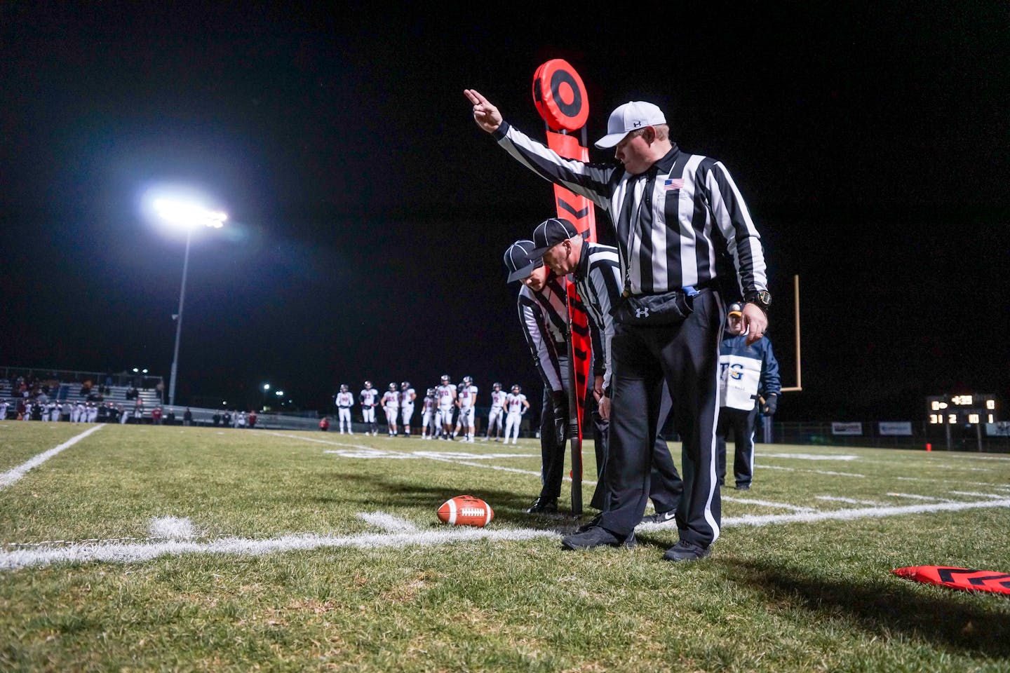 The first-down measurement has gone missing from high school football ...