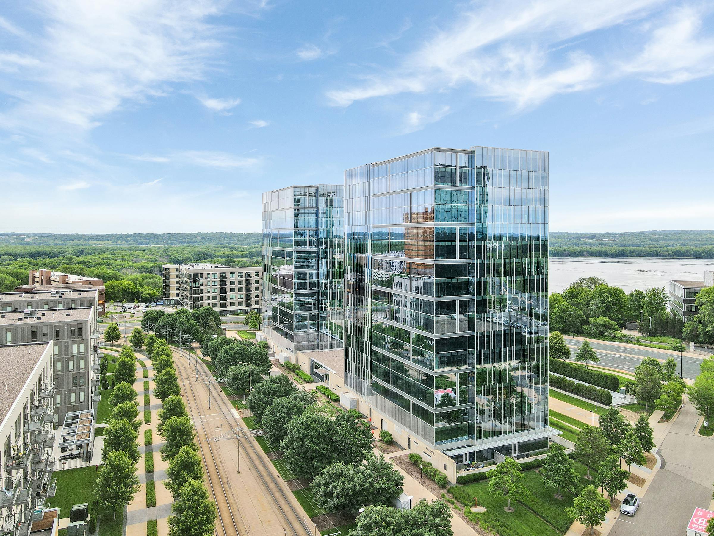 Condo in luxe Bloomington tower with ‘a 360 view’ lists for $285,000