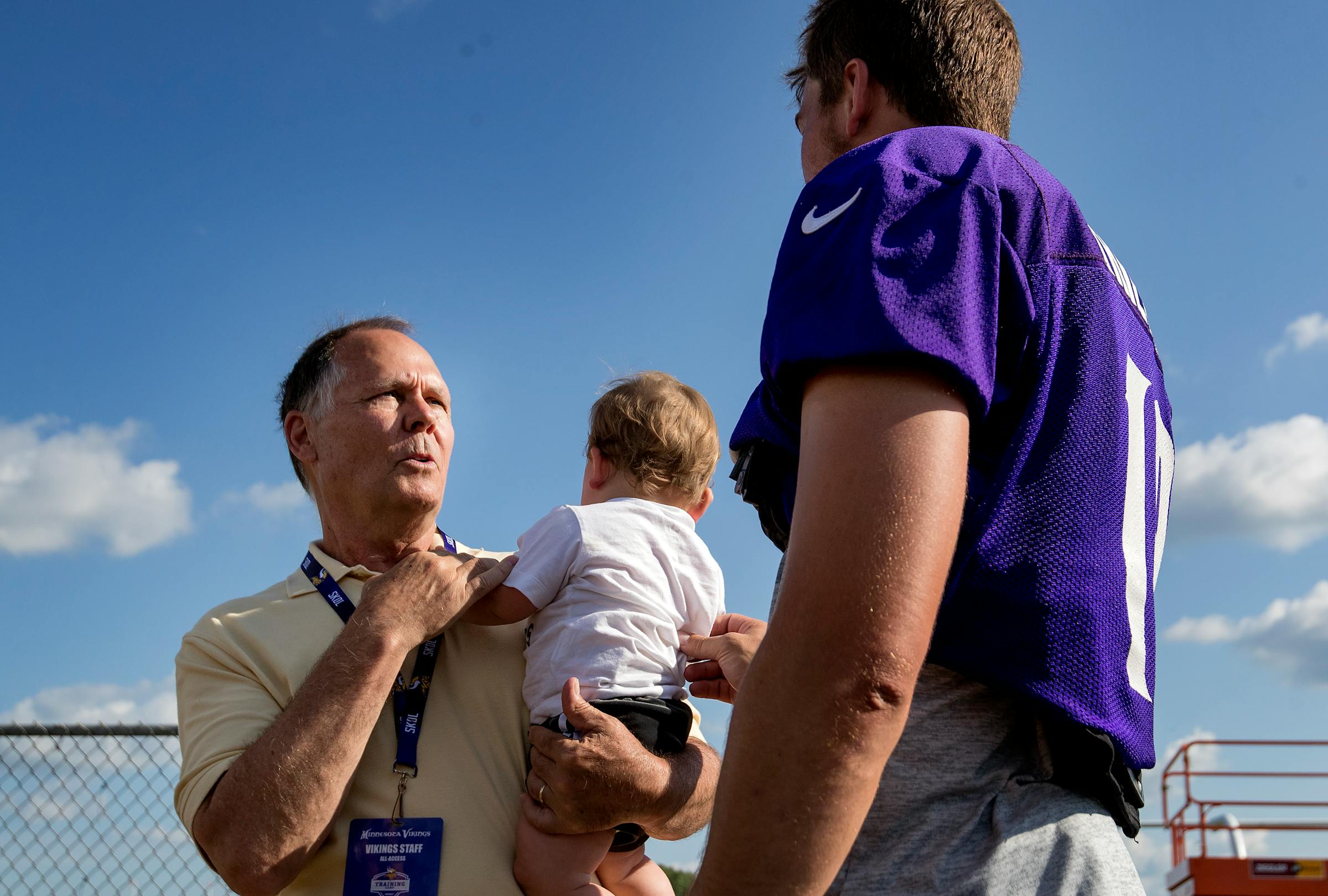 Through trial and triumph, Vikings turn to chaplain Tom Lamphere