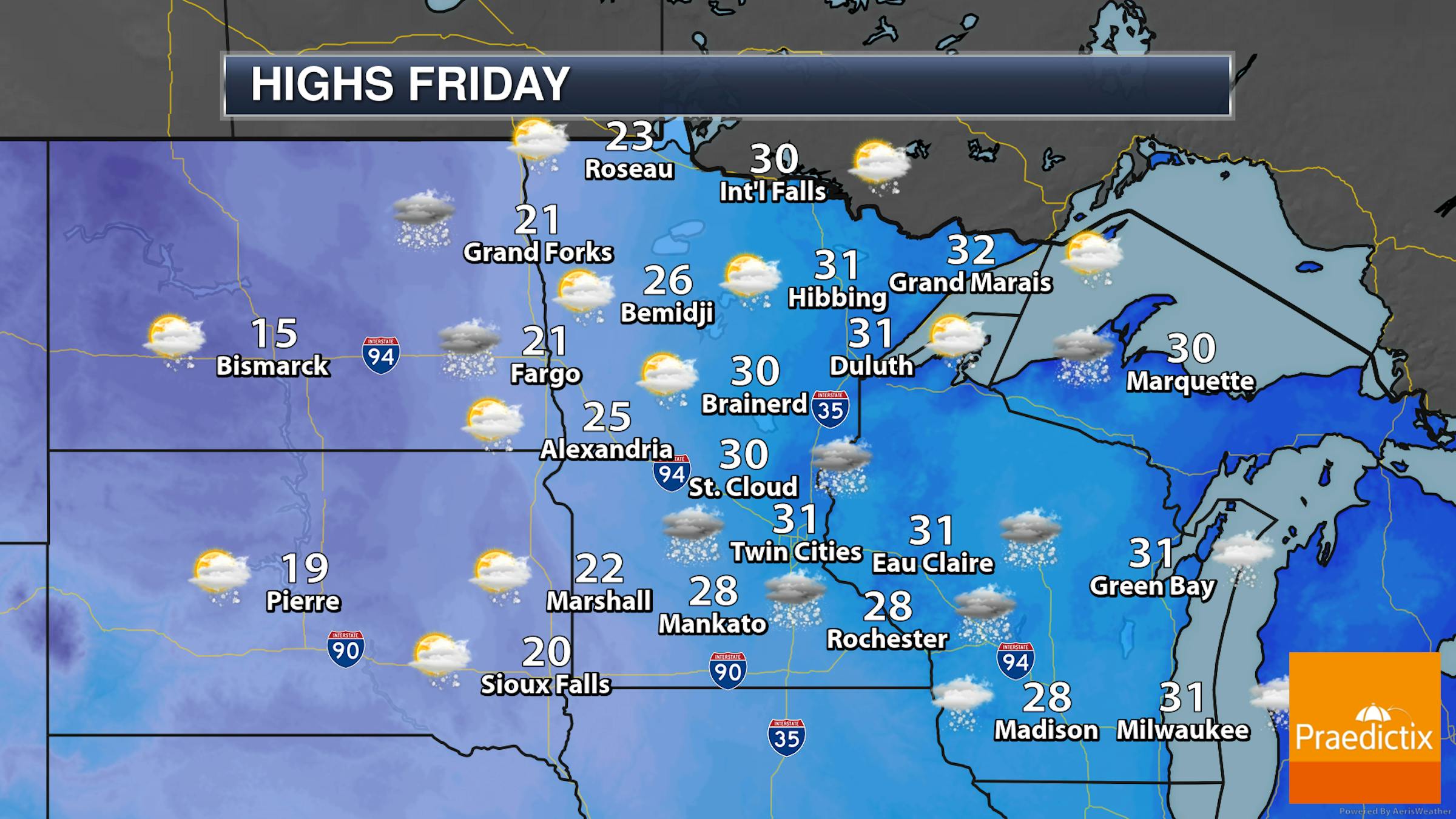 Snowstorm Winding Down Friday - Colder Temperatures On The Way