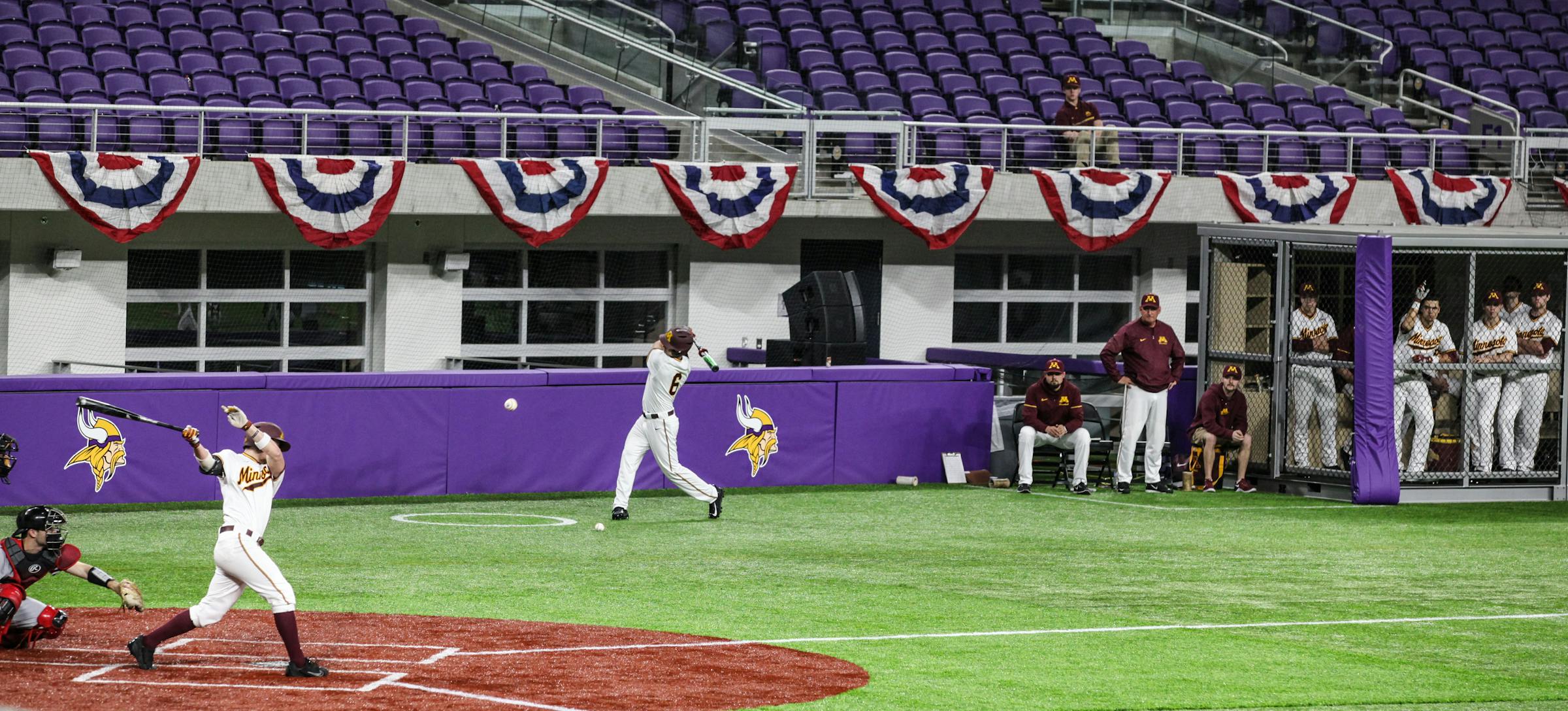 Gophers baseball gets kicked out of U.S. Bank Stadium (aka the 'People ...